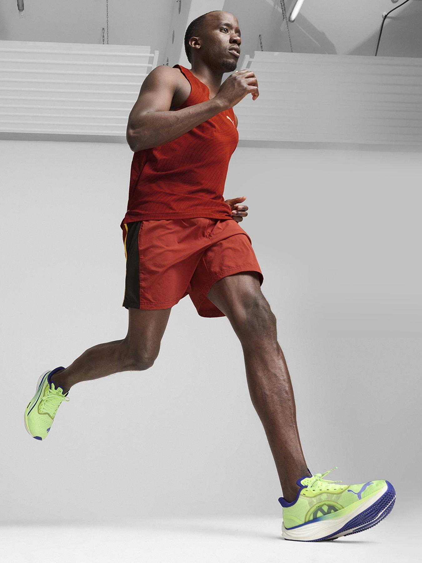 Puma Mens Running Velocity Nitro 3 Trainers - Green | Very