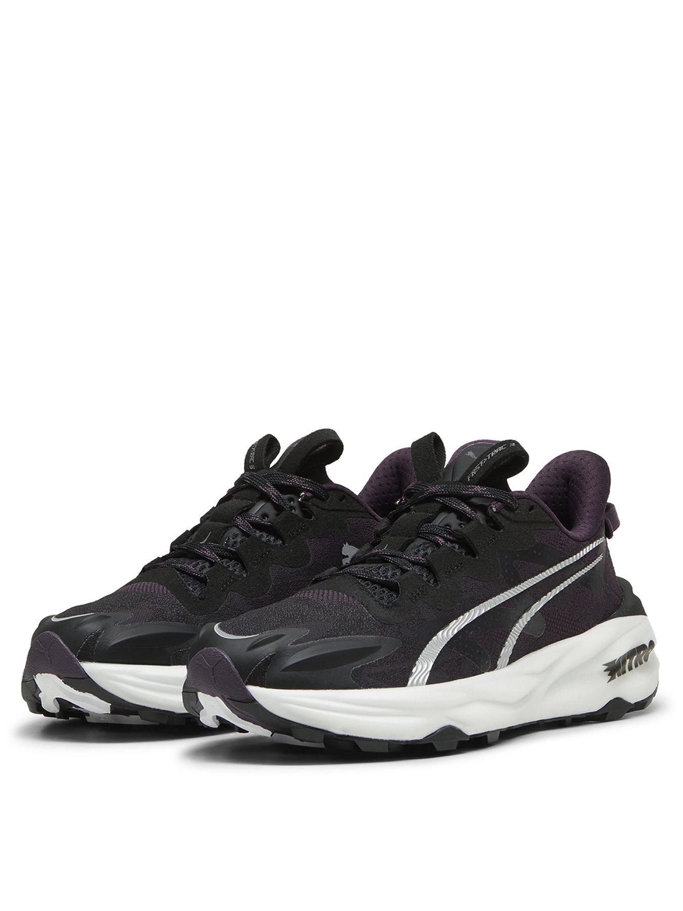 Puma Womens Running Fast-Trac Nitro 3 Trainers - black/Multi | Very