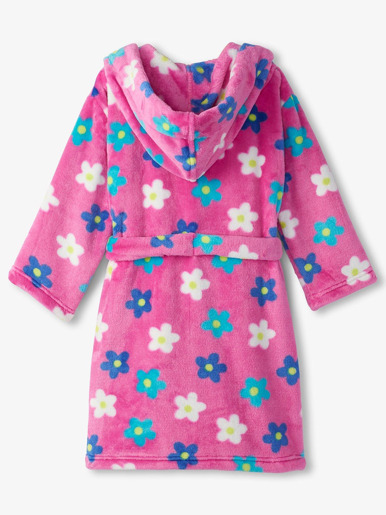 Hatley Girls Fuzzy Fleece Daisy Robe | Very