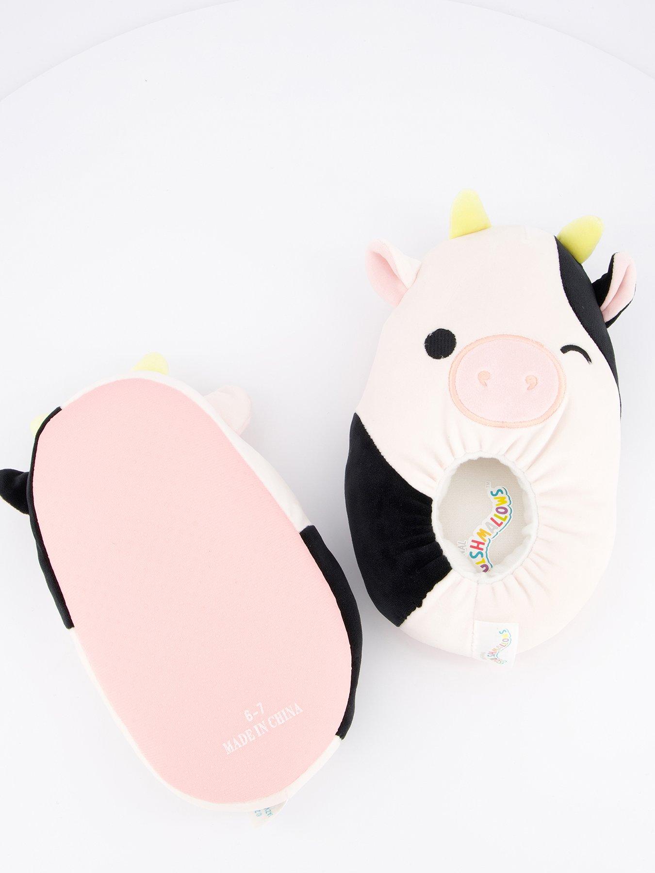 Squishmallow Connor Cow Slippers