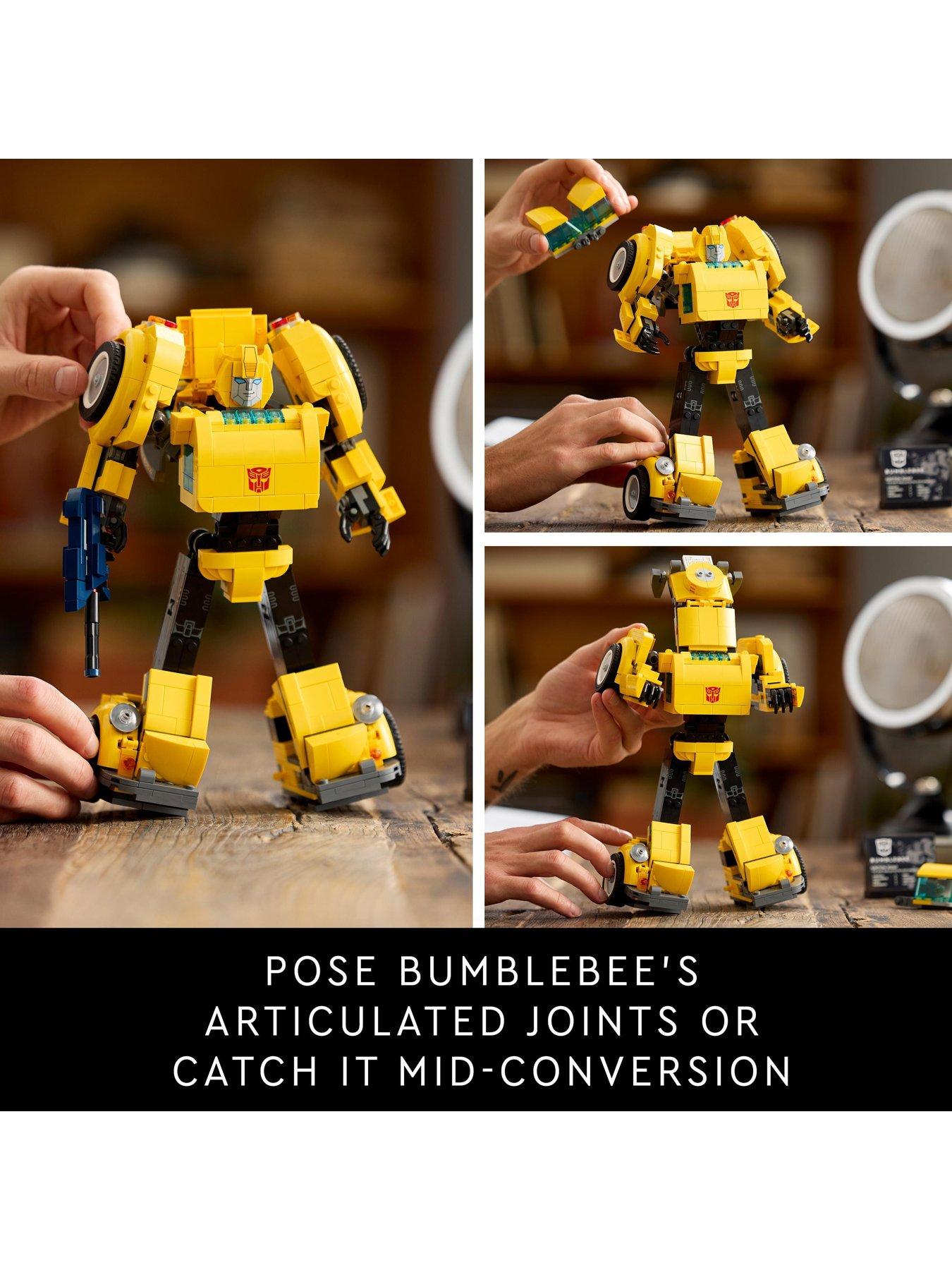 LEGO Icons Transformers Bumblebee Model Set 10338 | Very