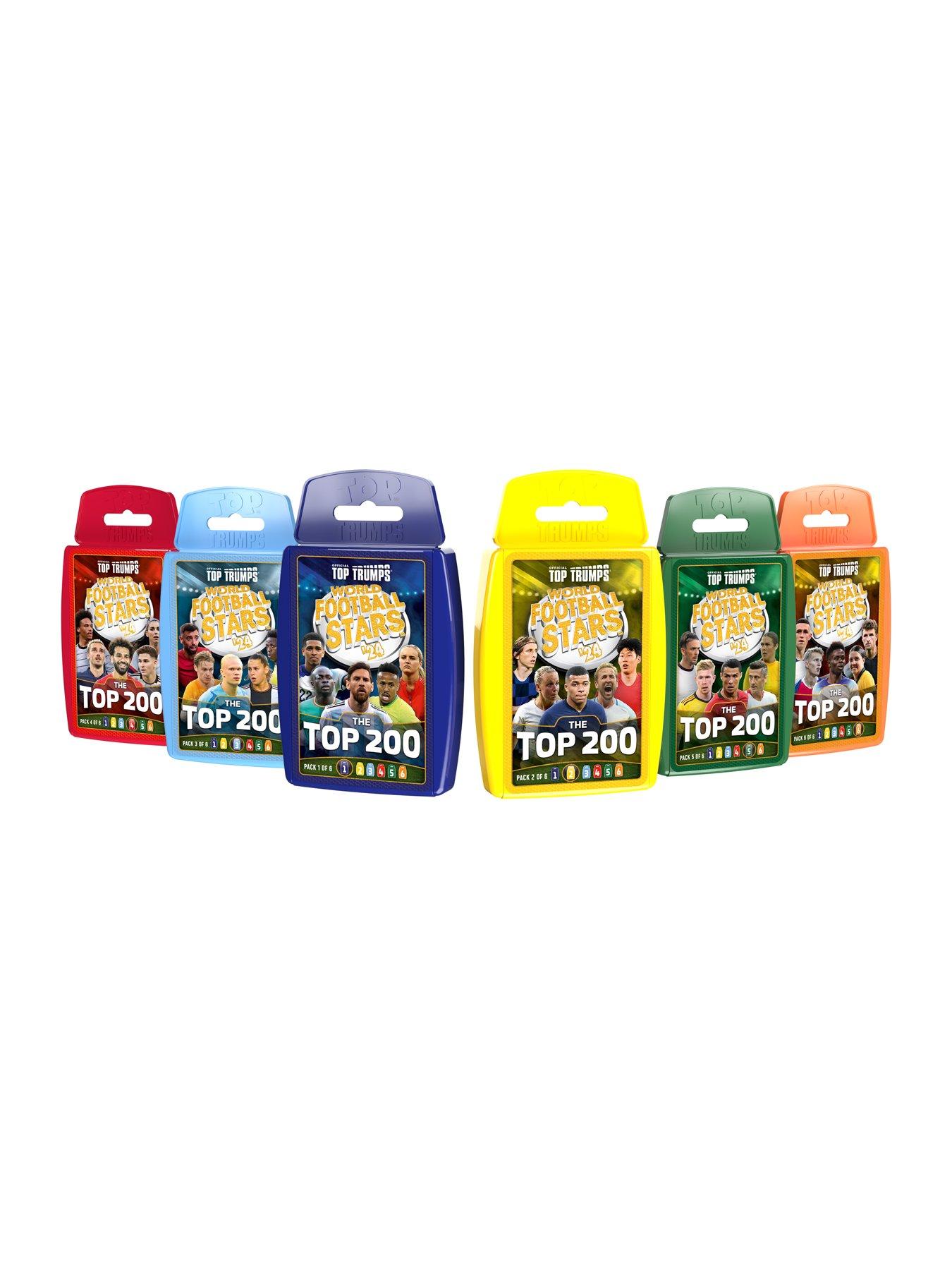 World Football Stars Top 200 Top Trumps Card Game - Collectors Kit | Very