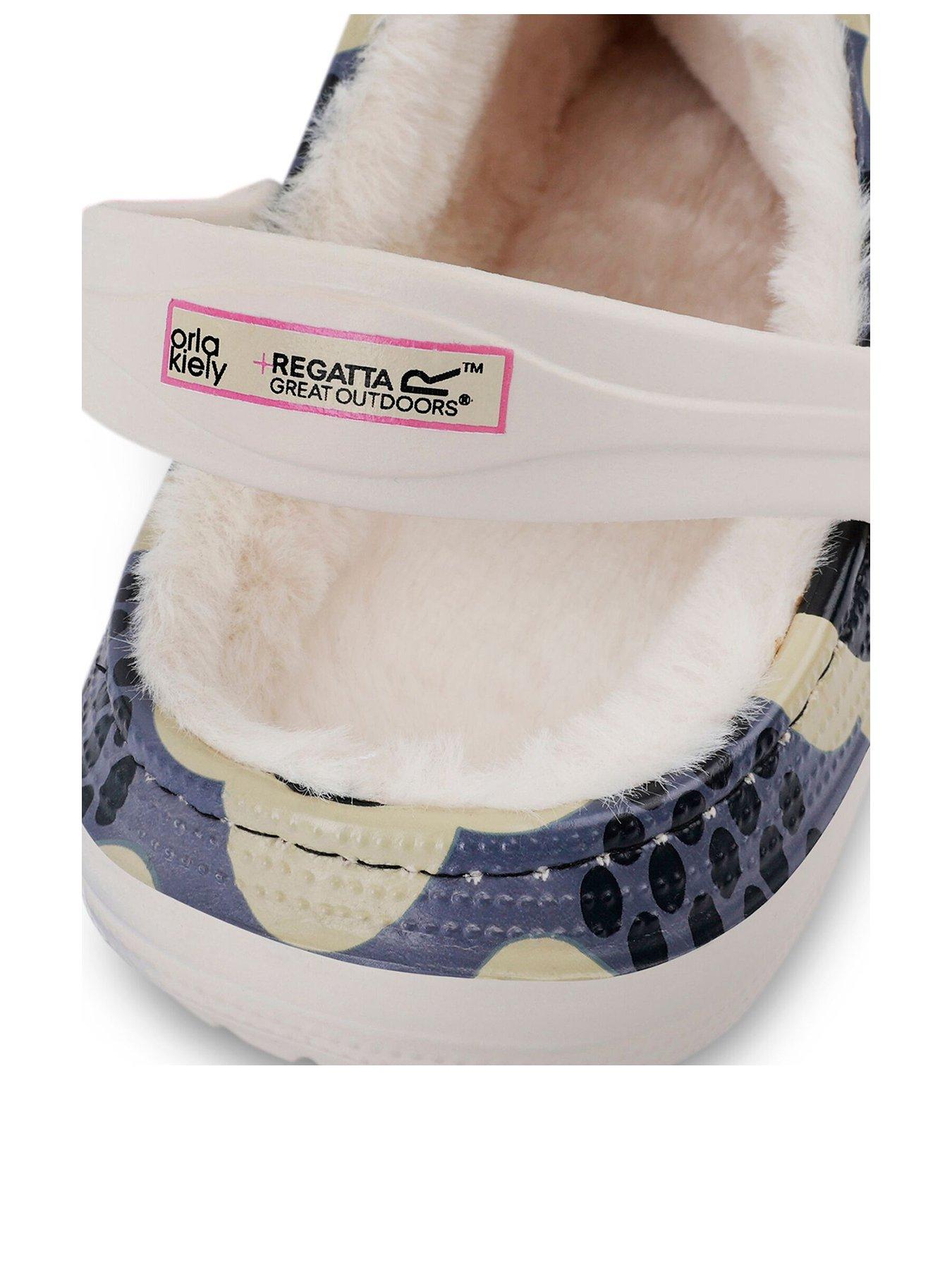 Regatta Womens Orla Kiely Cosy Clog - Rain Cloud Print - Grey | Very