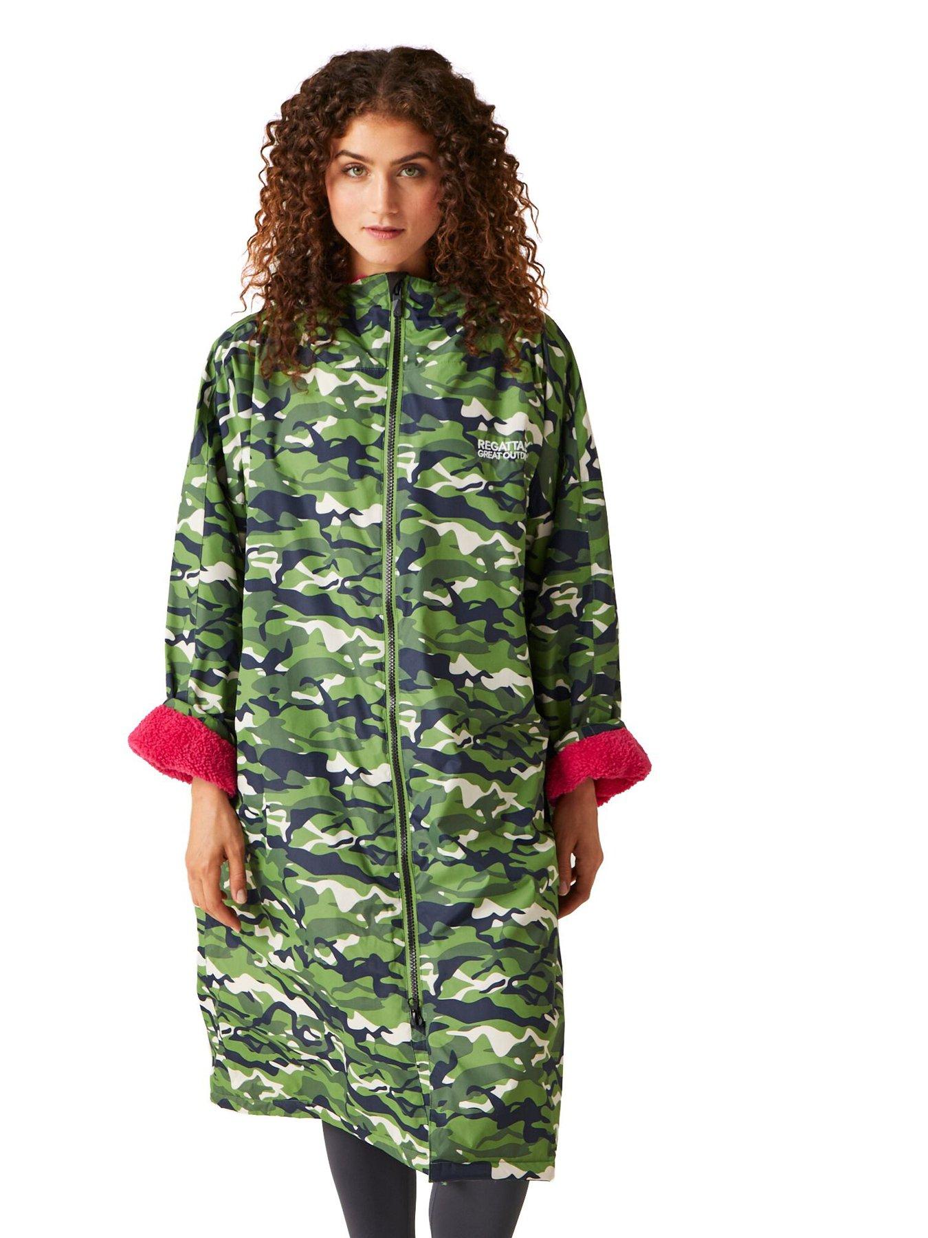 Regatta Unisex Adult Robe Waterproof Shell-camo | Very