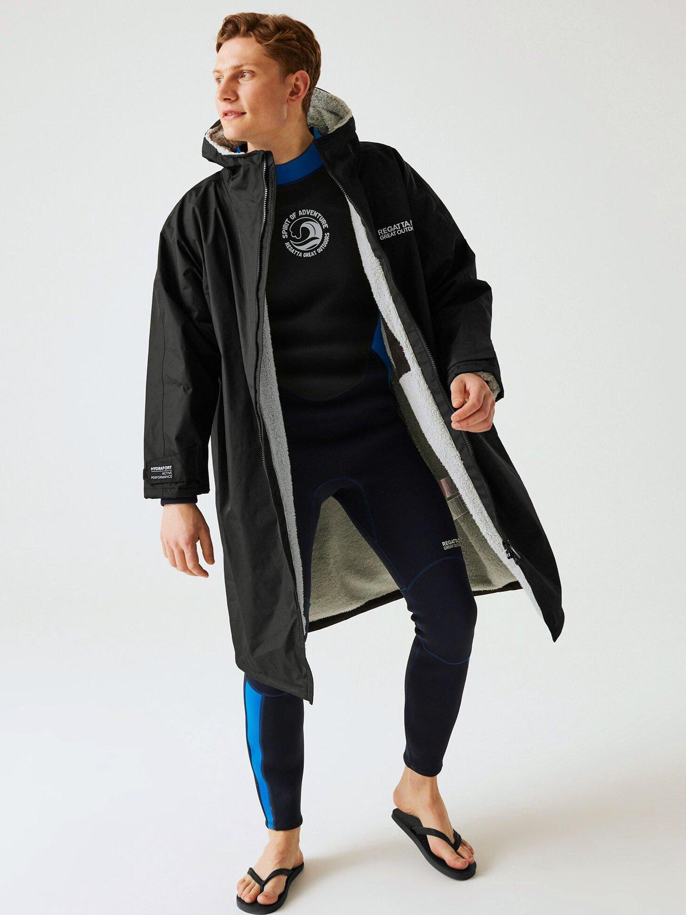 Regatta Unisex Adult Changing Robe Waterproof Shell - Black | Very