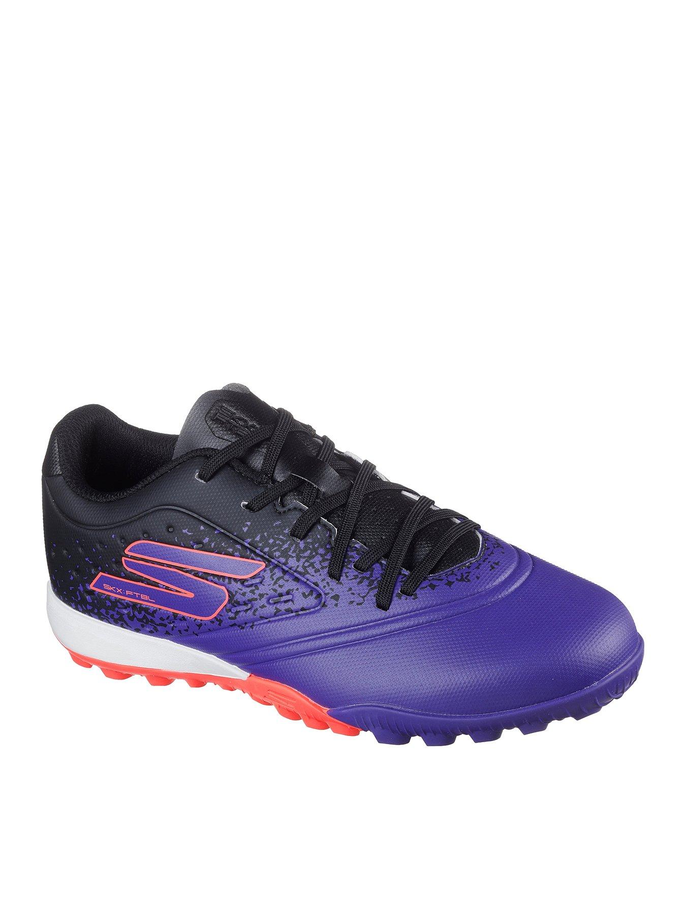 Skechers Toddler Razor Astro Turf Football Boots - Purple/Black | Very