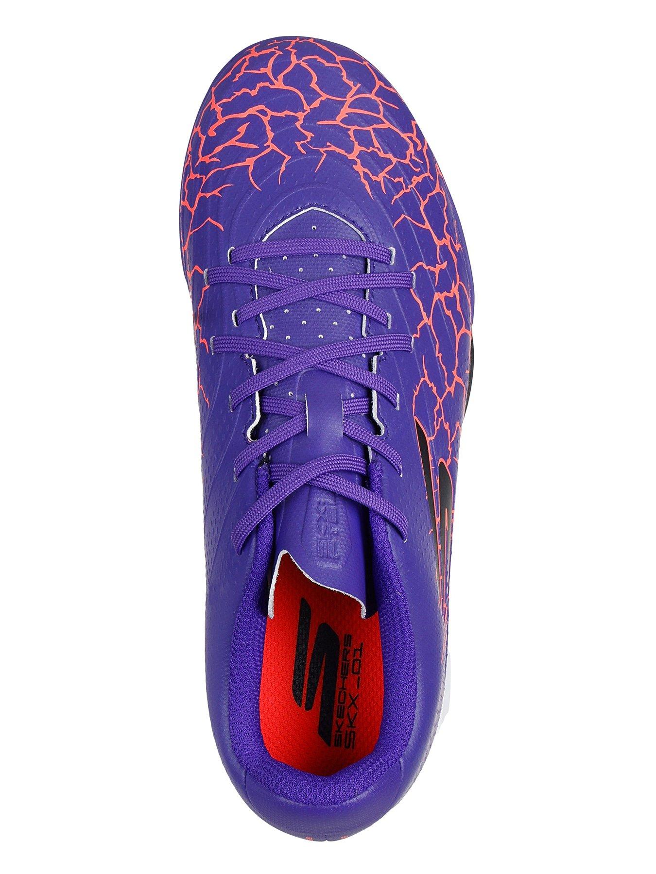 Skechers Junior Skx_01 Astro Turf Football Boots - Purple/Black | Very
