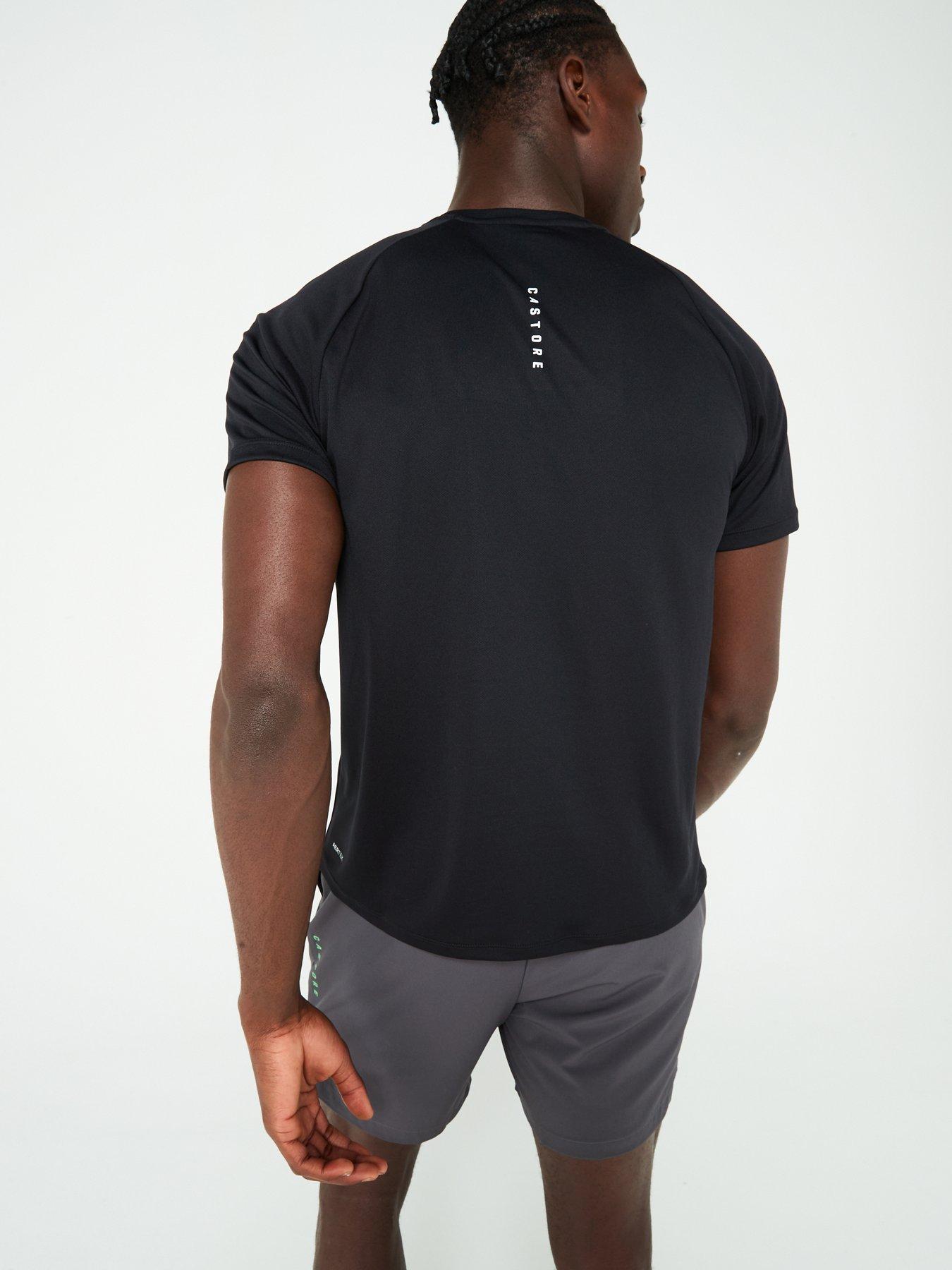 Castore Mens Training Adapt Printed Tee - Black | Very