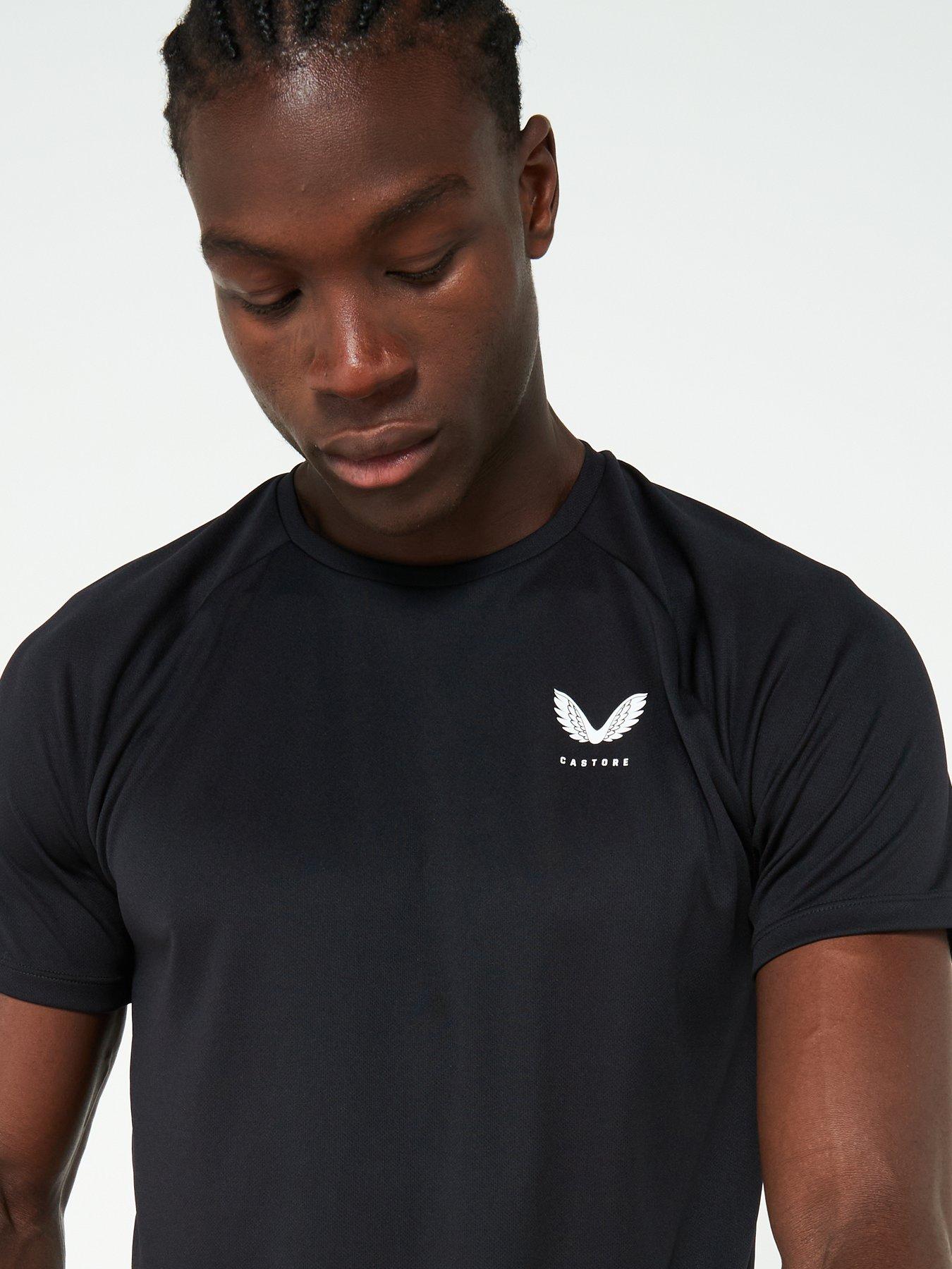 Castore Mens Training Adapt Printed Tee - Black | Very
