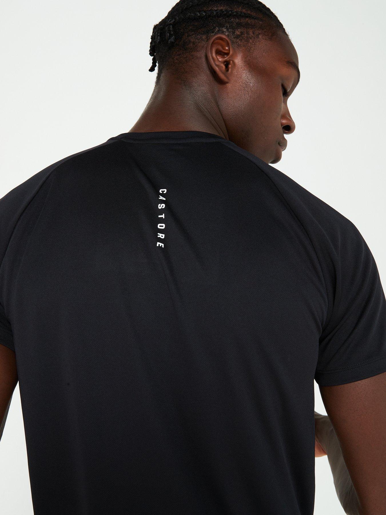 Castore Mens Training Adapt Printed Tee - Black | Very