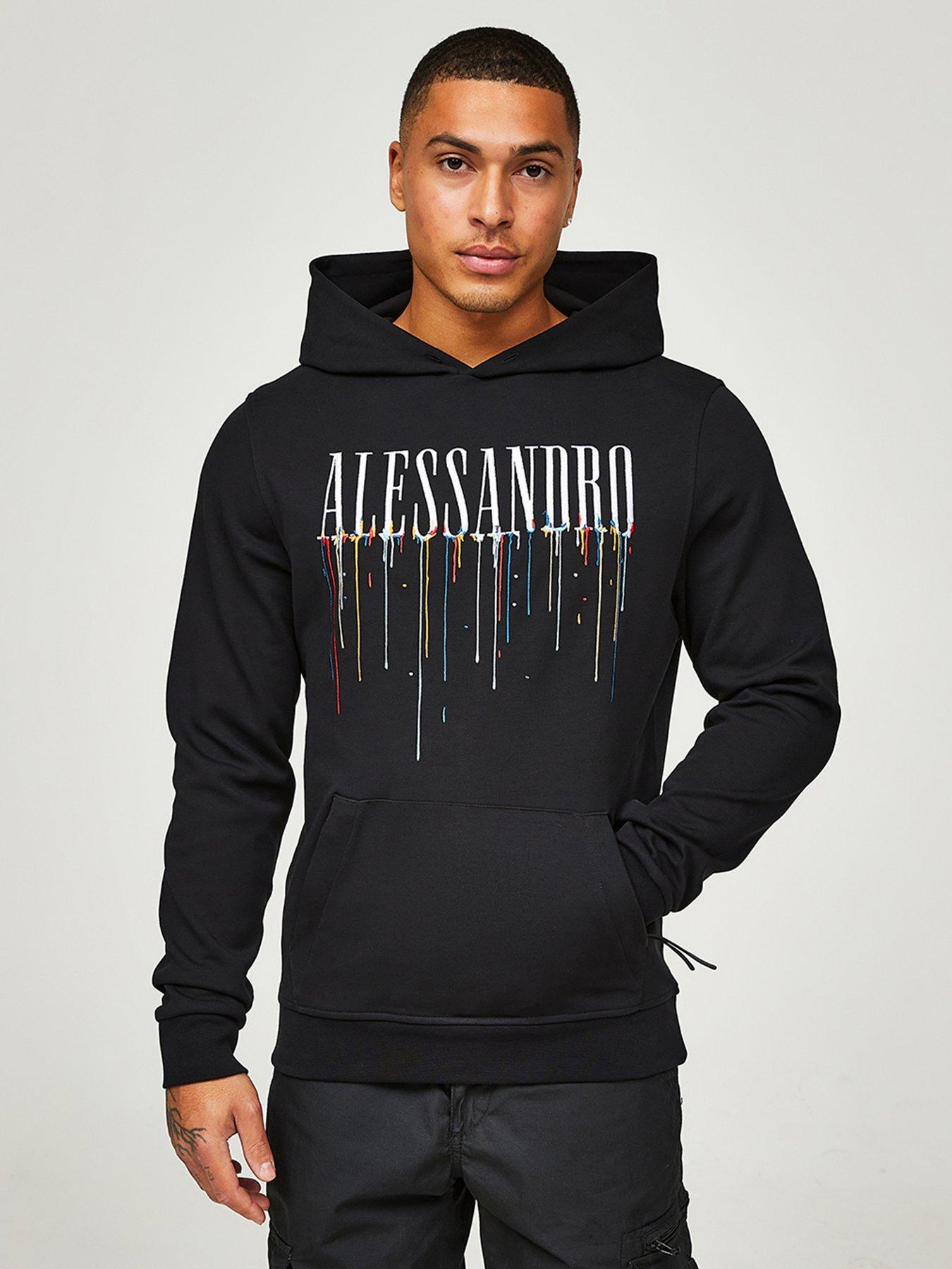 Alessandro Zavetti Artista Overhead Hoodie | Very.co.uk