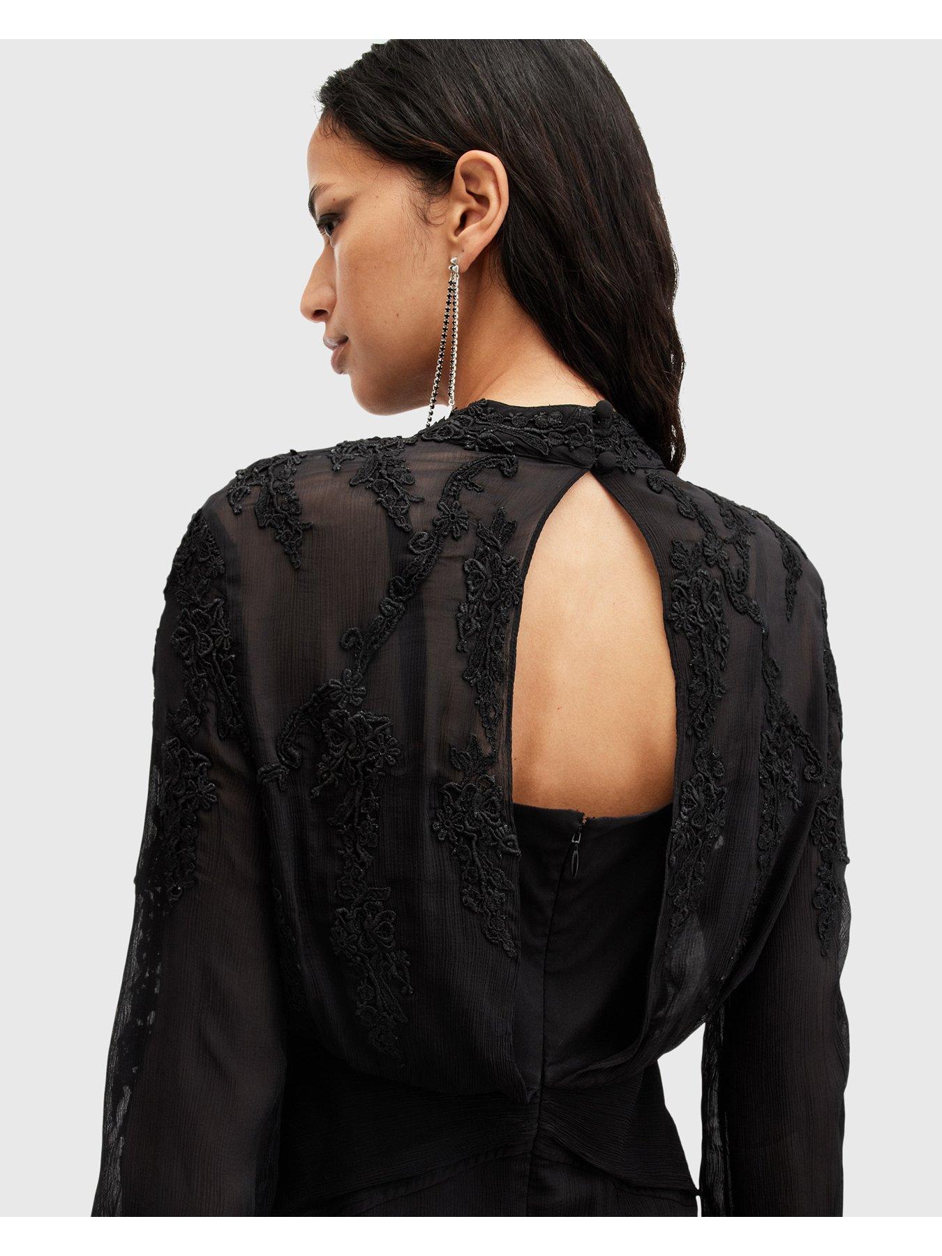 AllSaints Sybil Dress - Black | Very