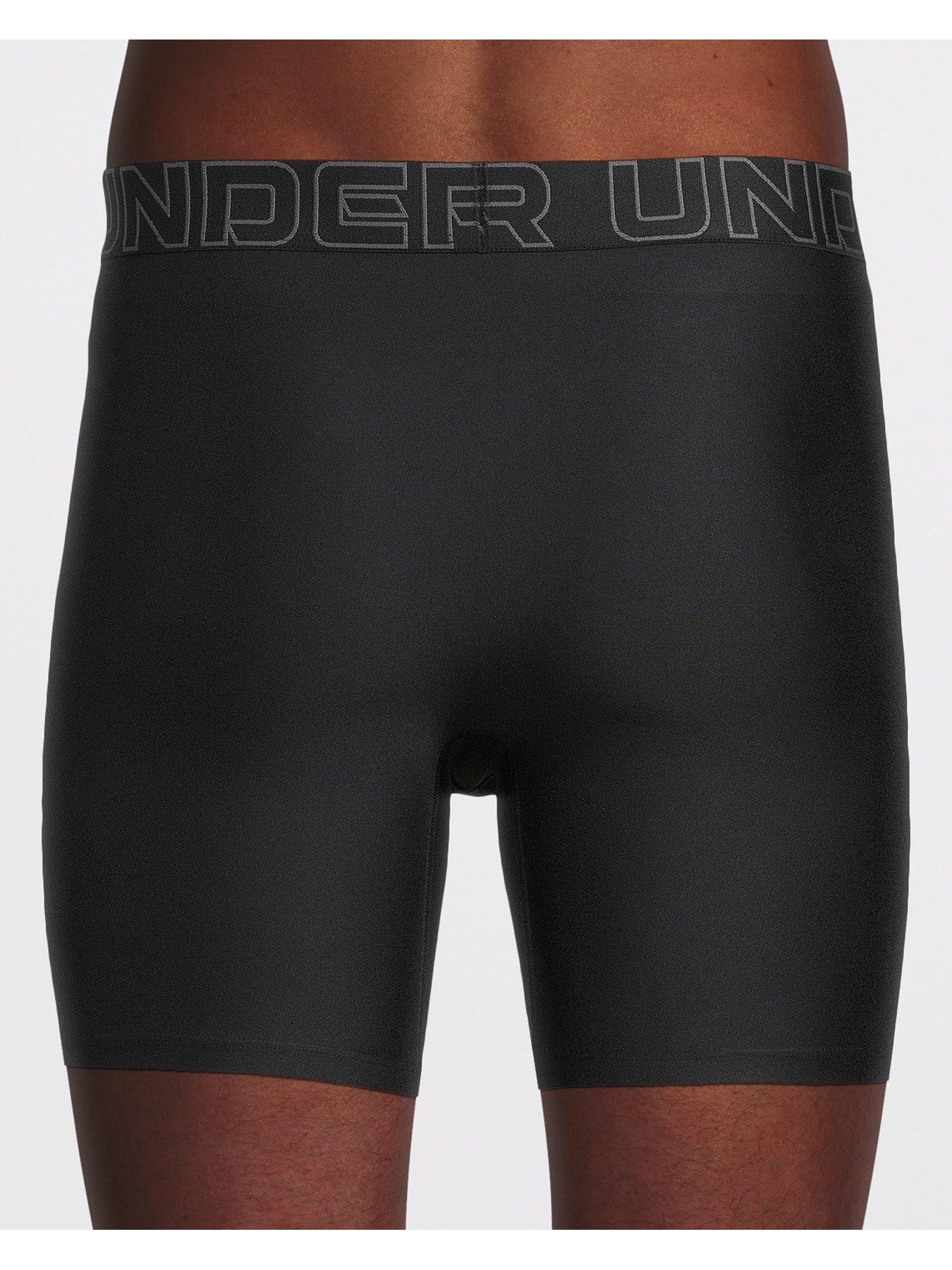 UNDER ARMOUR Performance Tech 6inch 3pack Boxers - Black | Very