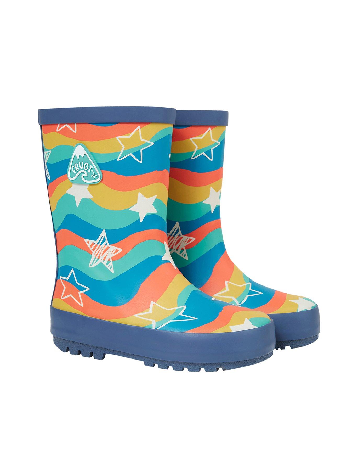 Frugi Puddle Buster Wellington Boots - Multi | Very