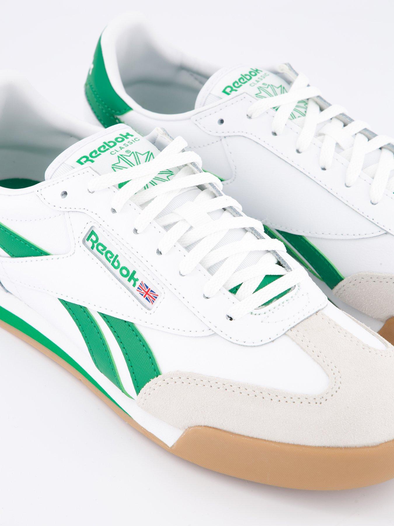Reebok Men's Campio XT Trainers - White/Green | Very