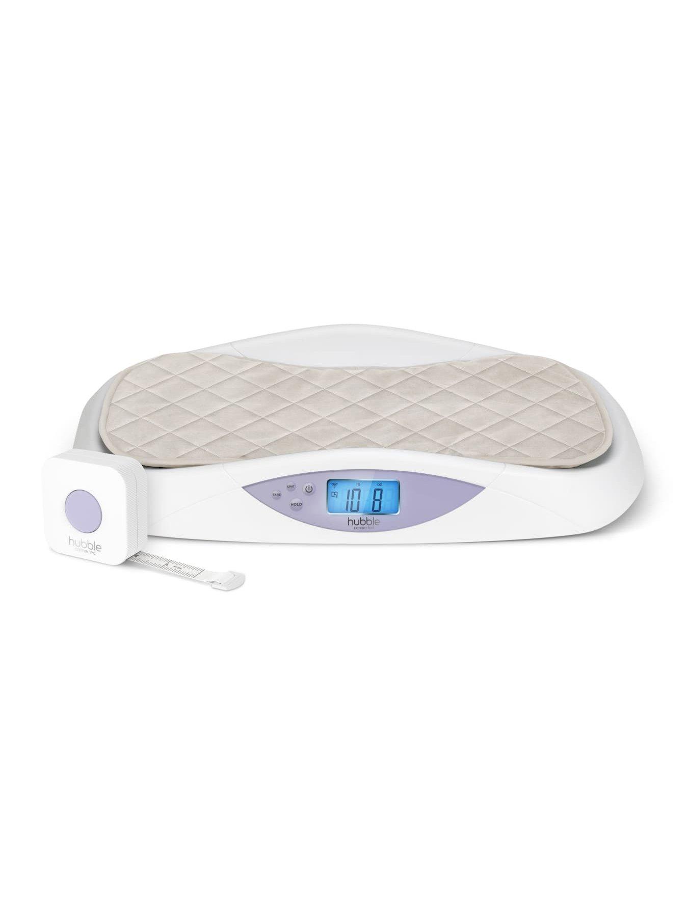 Hubble Grow Plus Smart Bluetooth Baby Scale with Integrated Measurement ...
