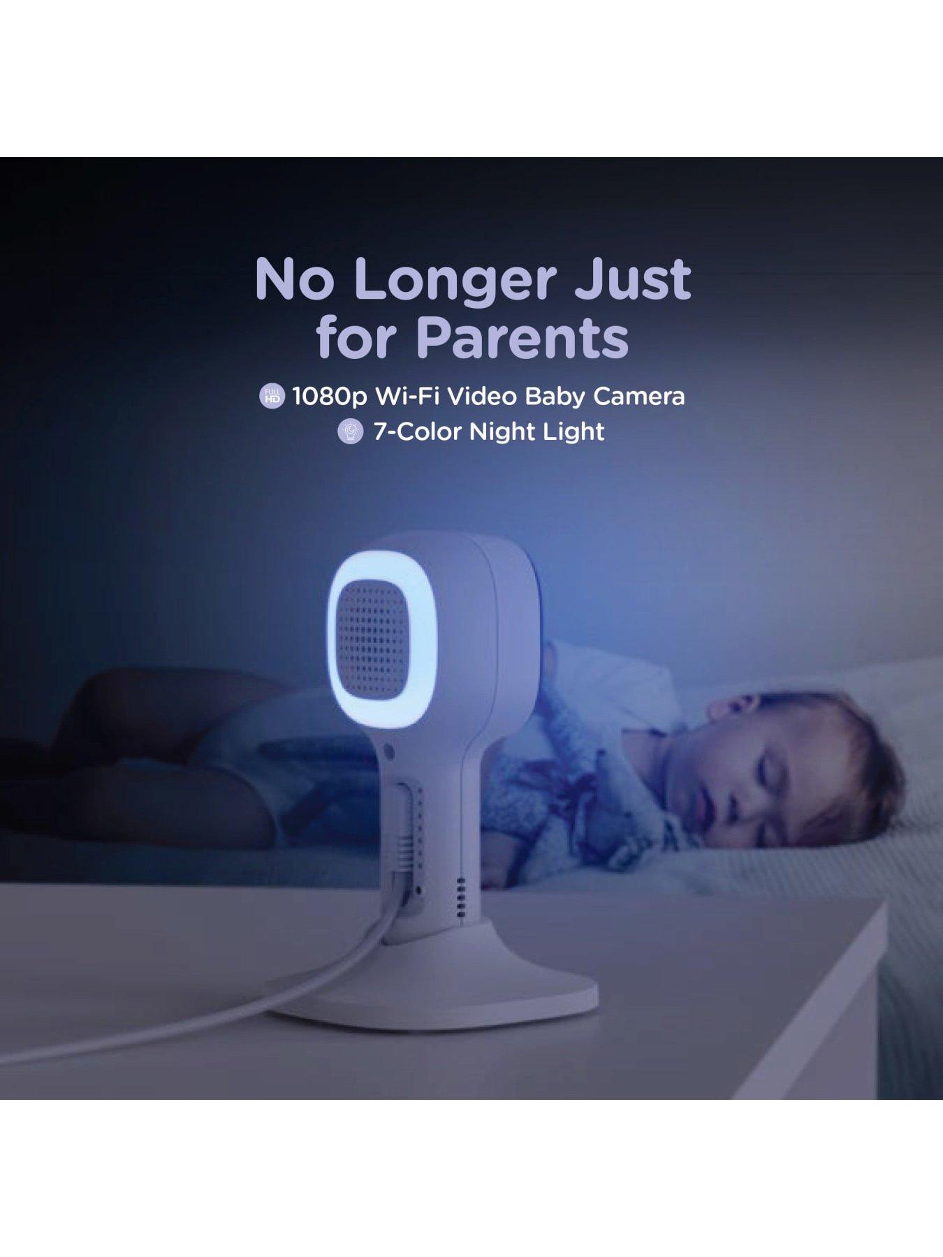 Hubble Dream + Connected Sensor Mat with 1080p Wi-Fi Video Baby Camera ...