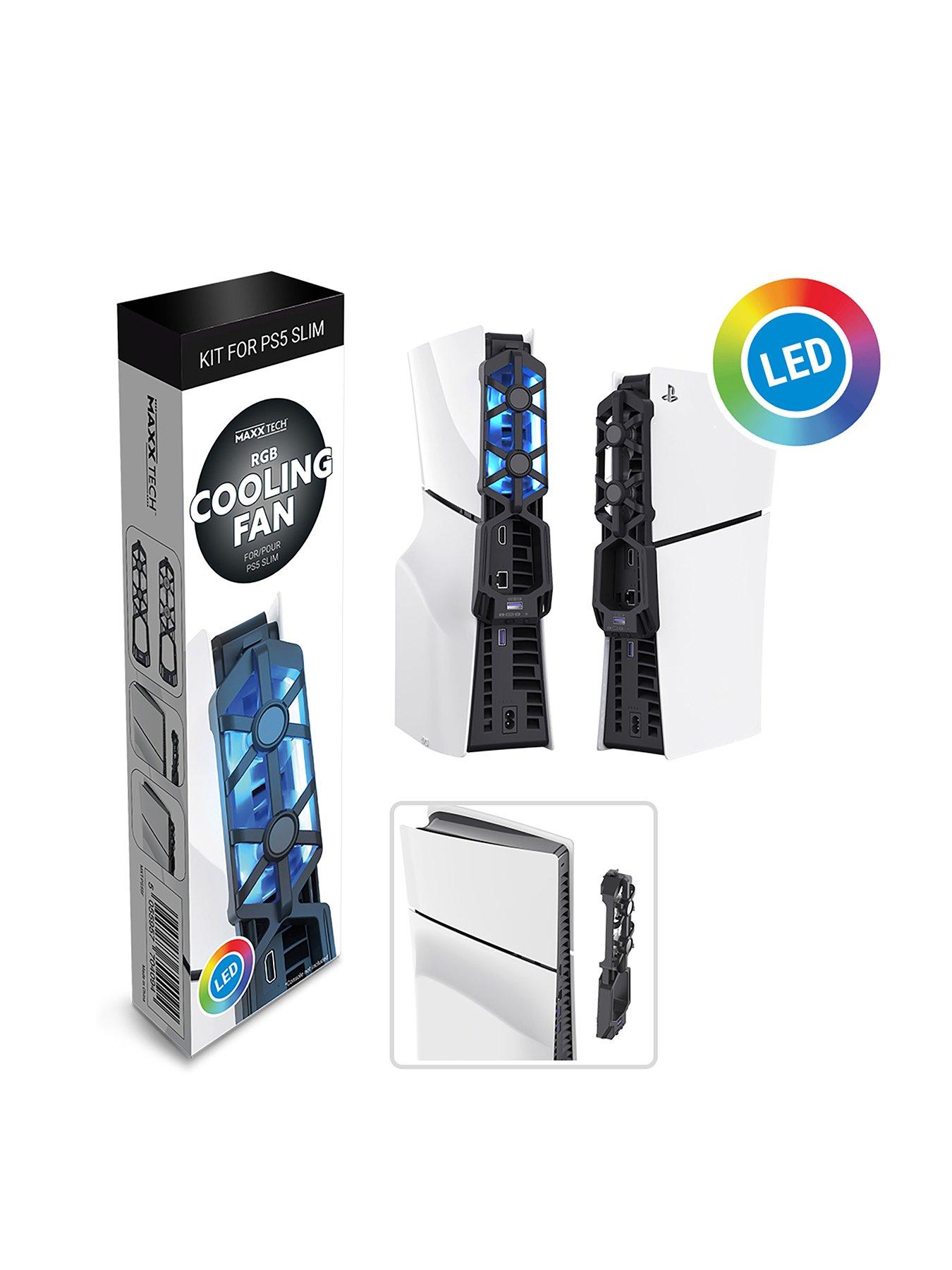 Maxx Tech PS5 Slim RGB Fan Very