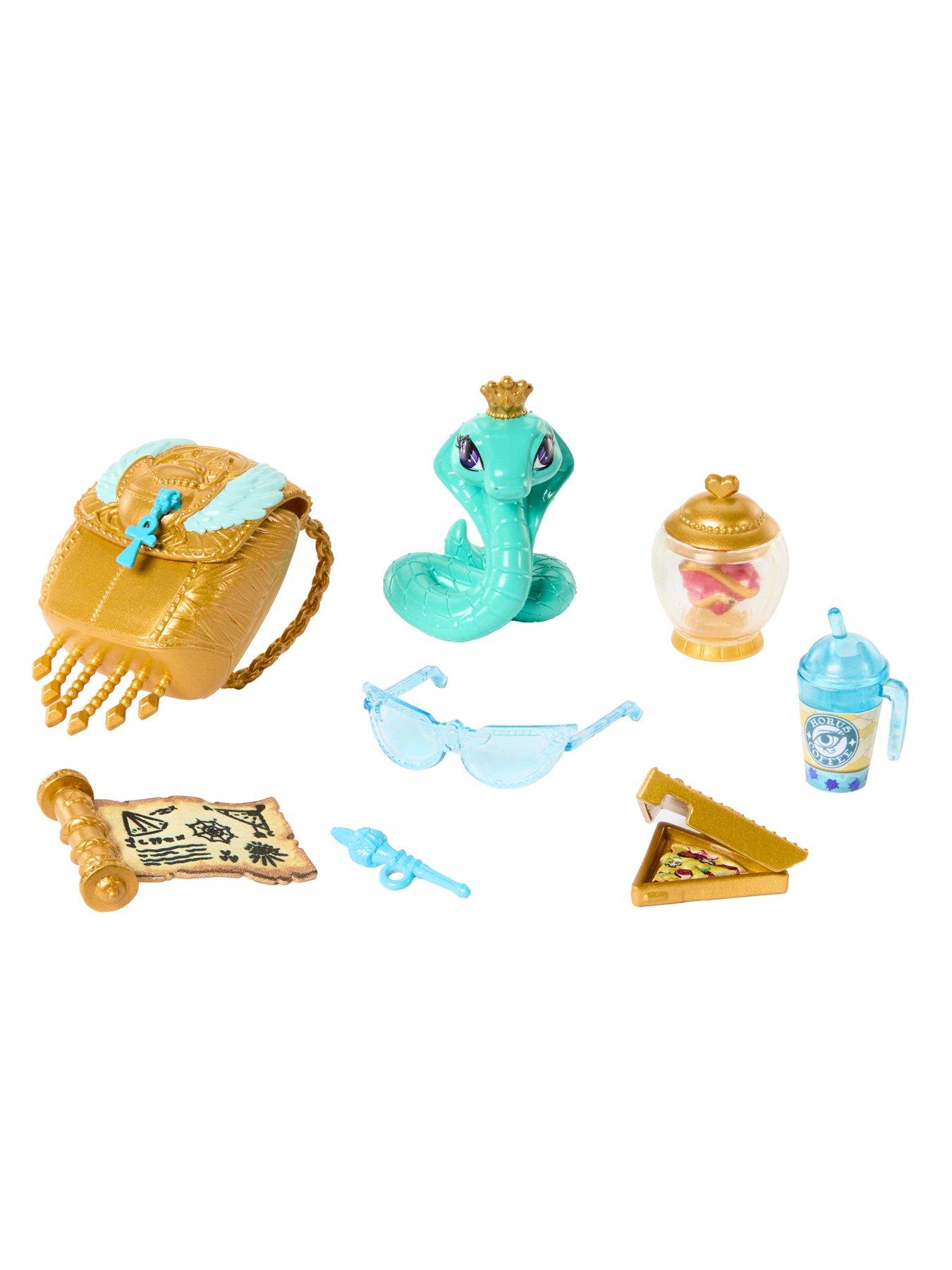 Monster High Cleo De Nile Fashion Doll with Pet Hissette and ...