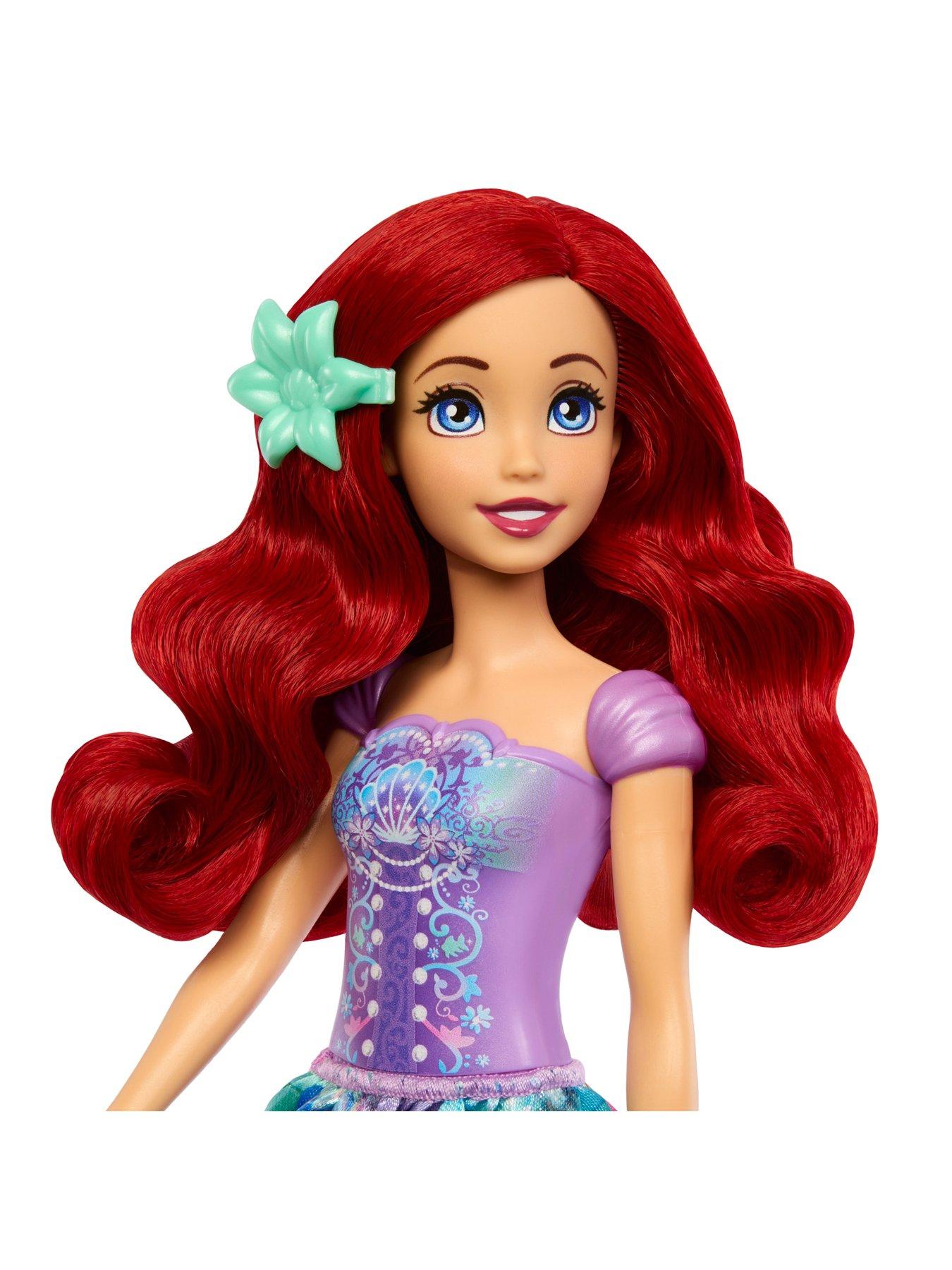 Disney Princess Spin & Reveal Ariel Fashion Doll & Accessories with 11 ...
