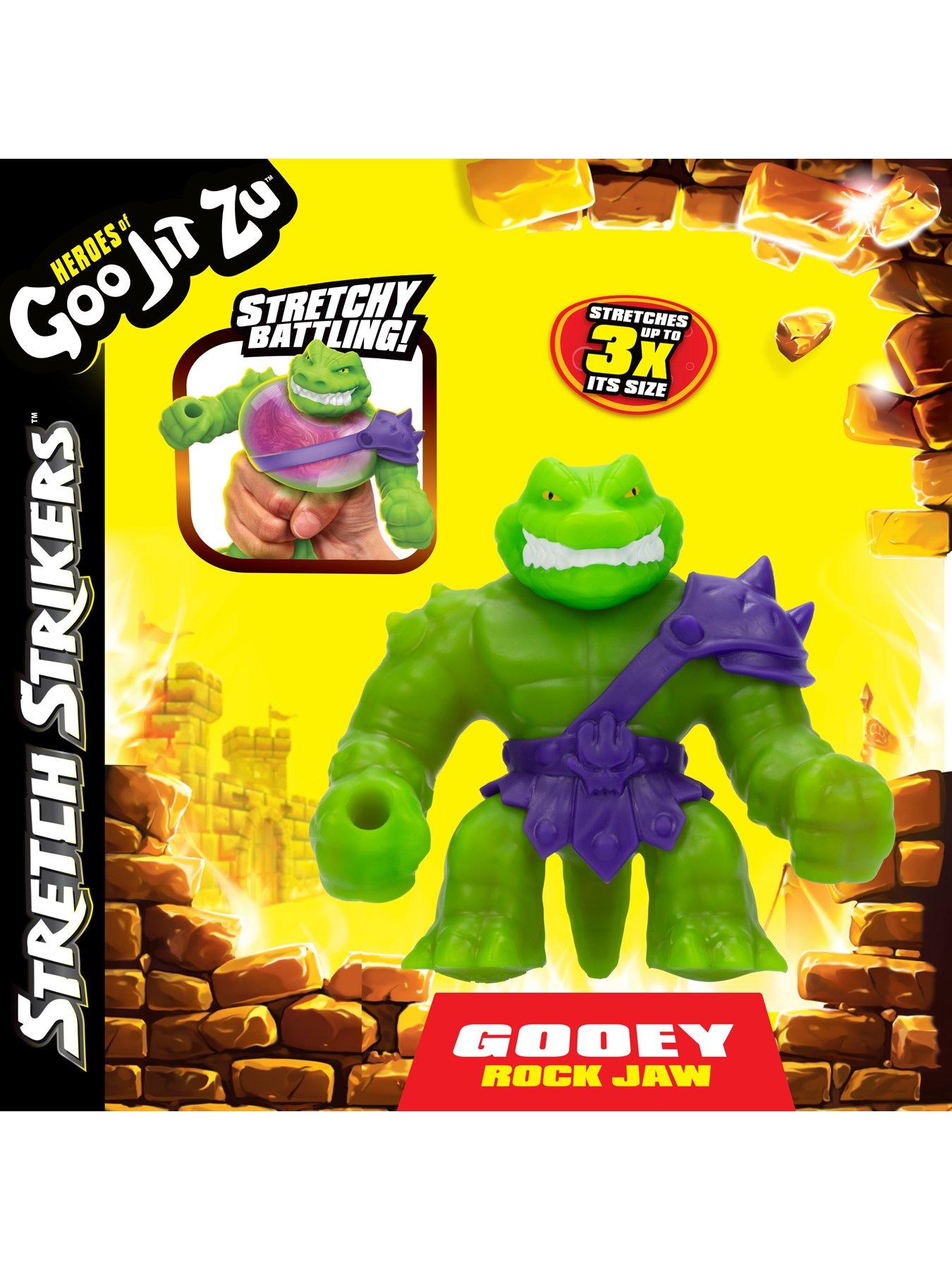 Heroes of Goo Jit Zu Stretch Strikers Hero Pack - Rock Jaw | Very