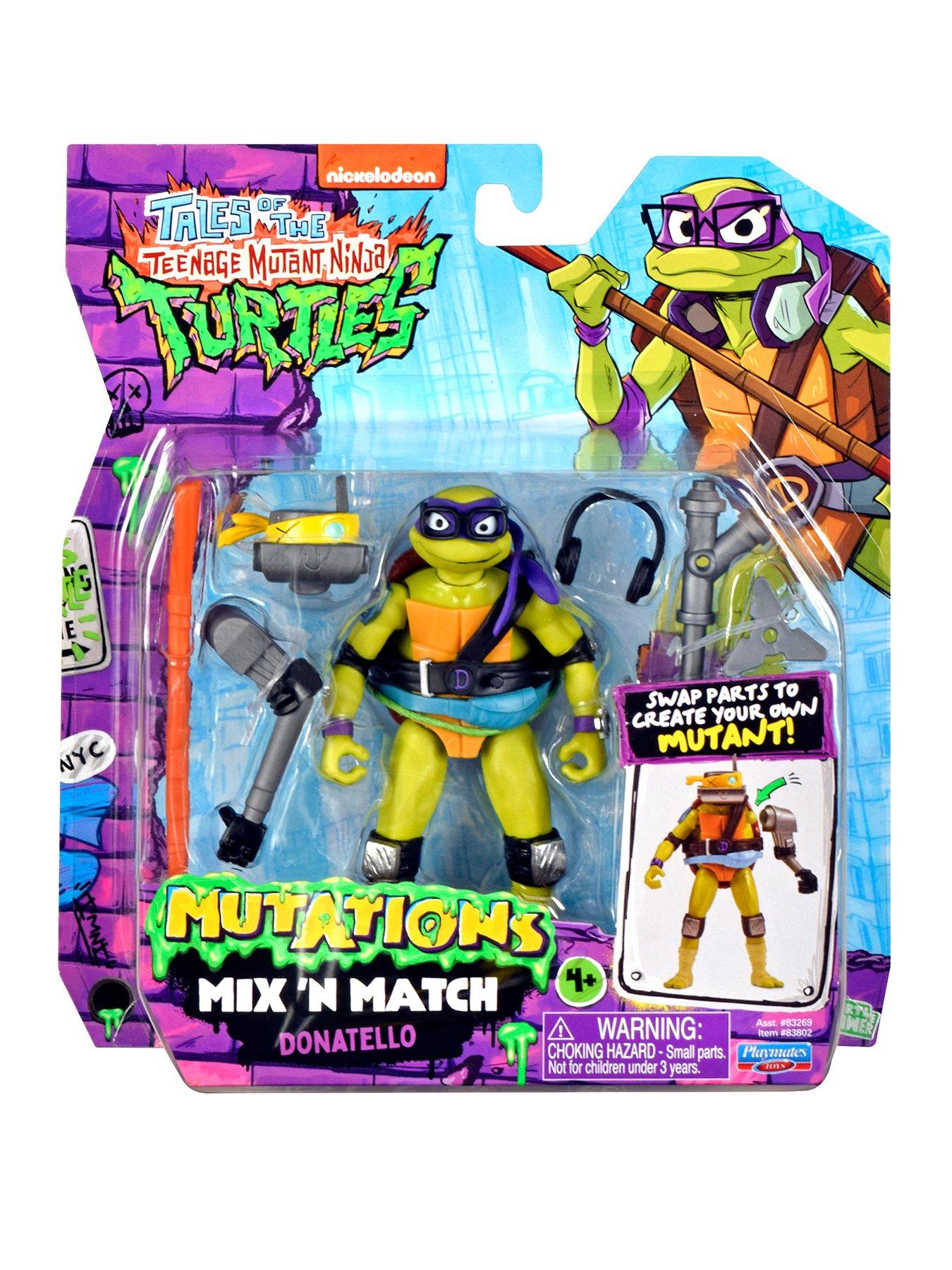 Teenage Mutant Ninja Turtles Tales of Teenage Mutant Ninja Turtles Mutations Mix and Match 4.5 Inch Metalhead Action Figure Very