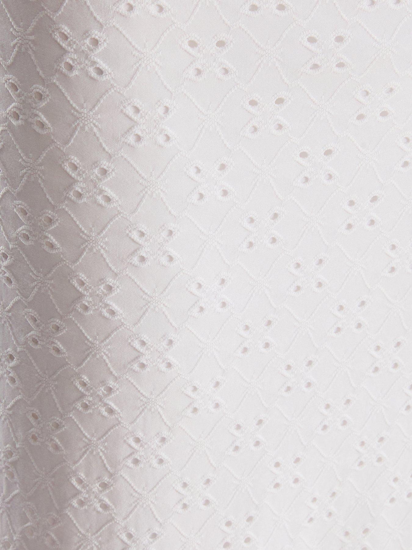 Quiz V Neck Midaxi Dress - White | Very