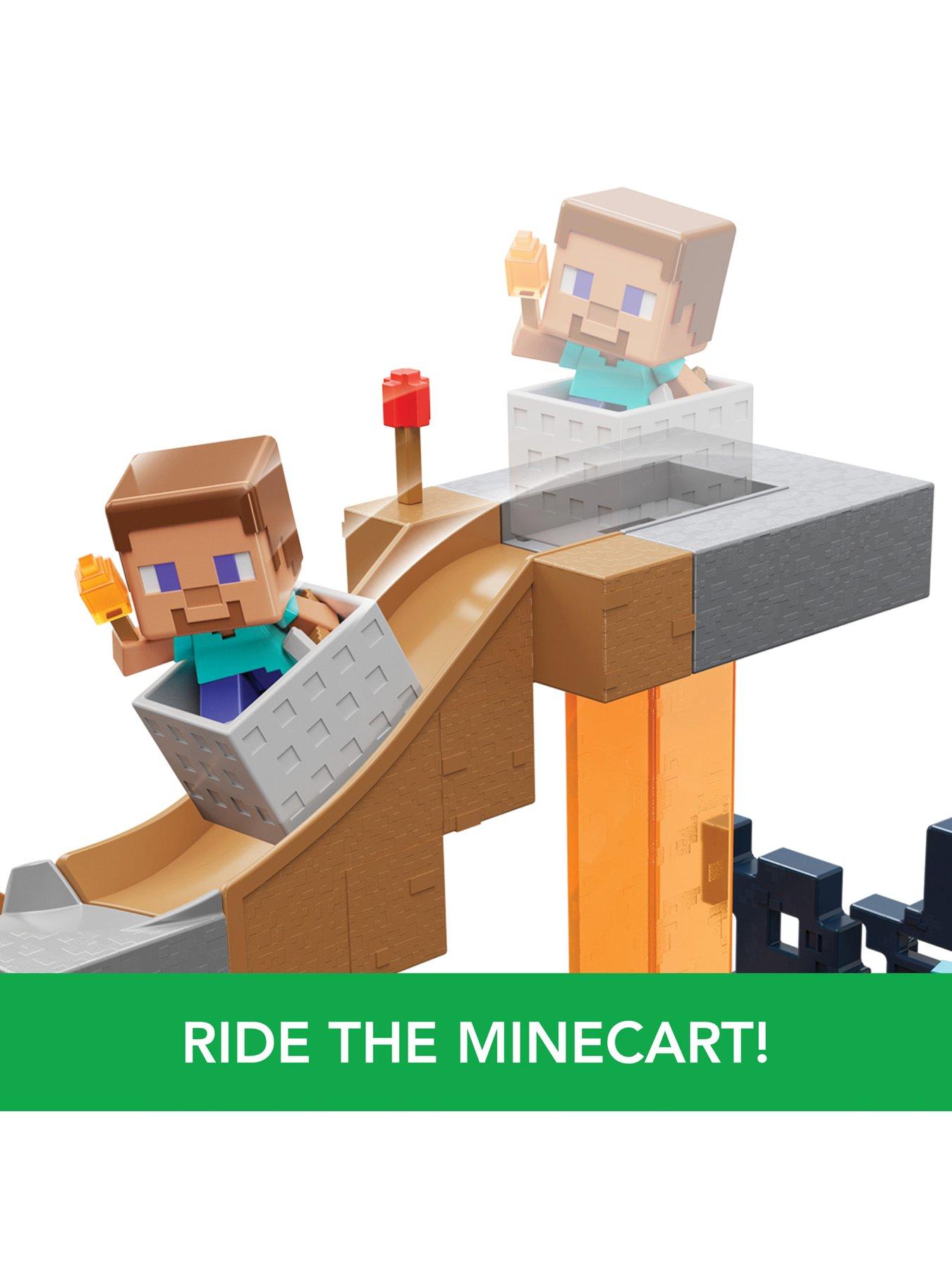 Minecraft survival mode playset uk store