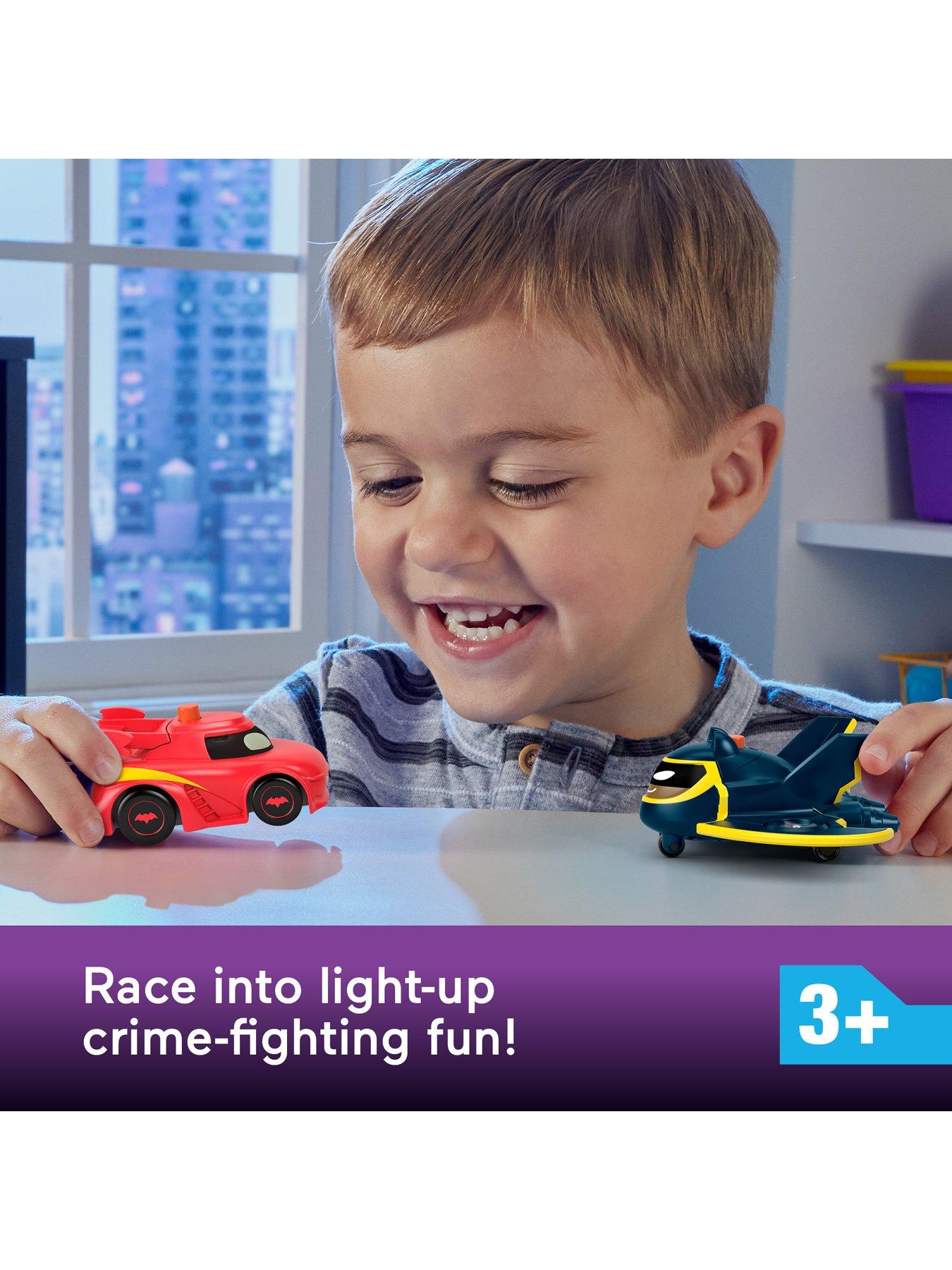 Batman Batwheels Light-Up Racers Toy Cars 2-Pack: Redbird & Batwing | Very
