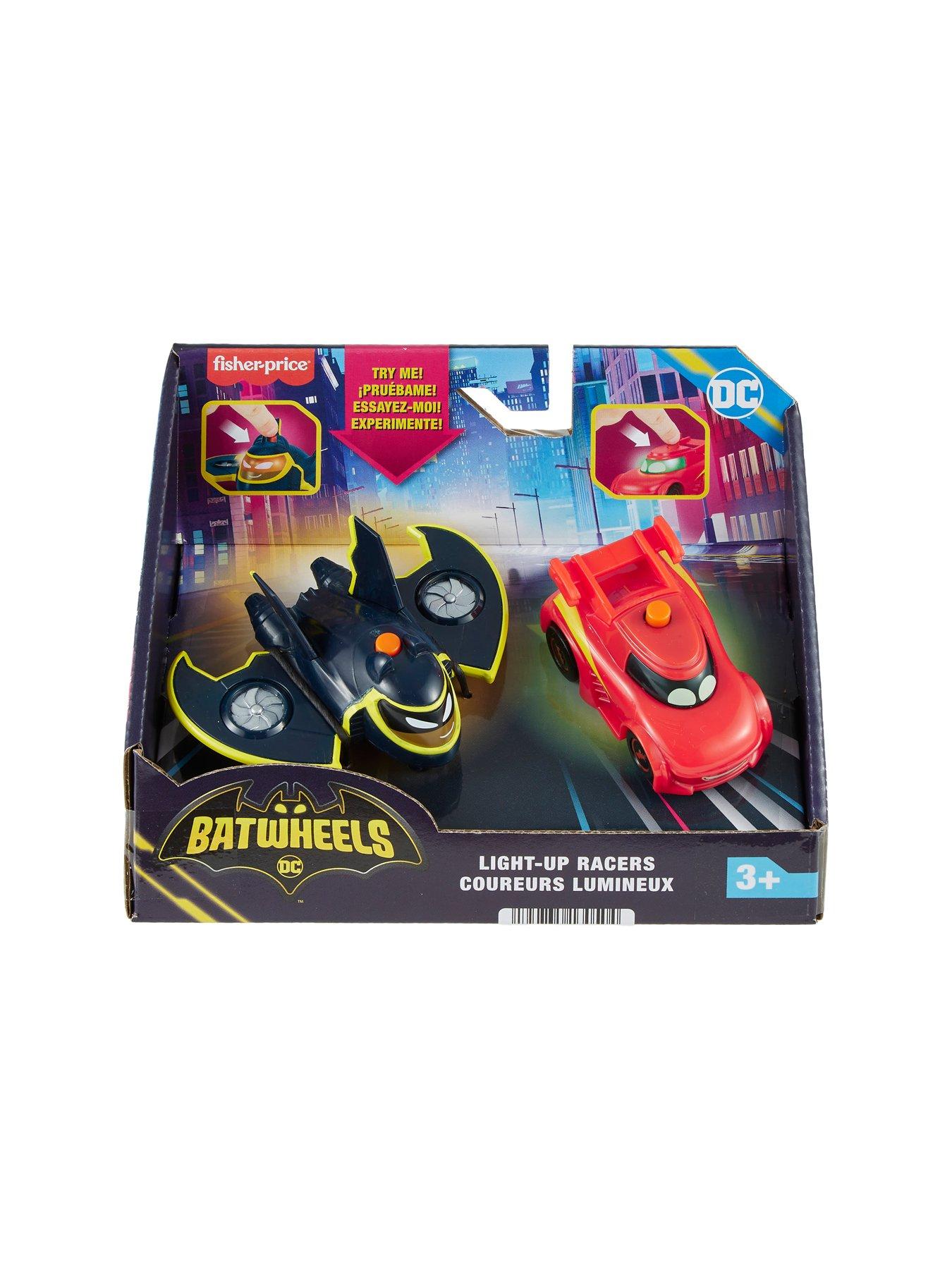 Batman Batwheels Light-Up Racers Toy Cars 2-Pack: Redbird & Batwing | Very