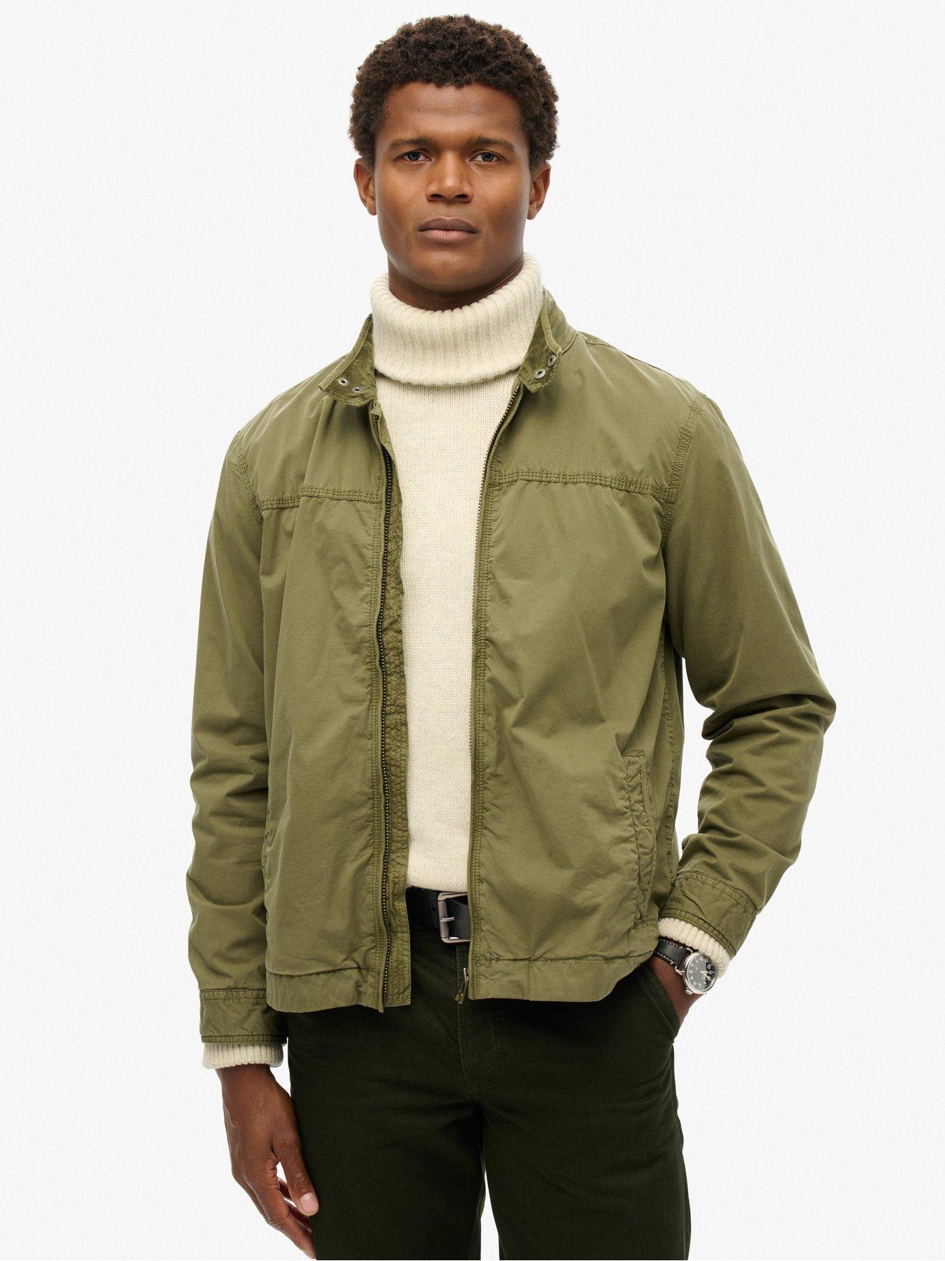 Superdry Classic Harrington Jacket - Khaki | Very