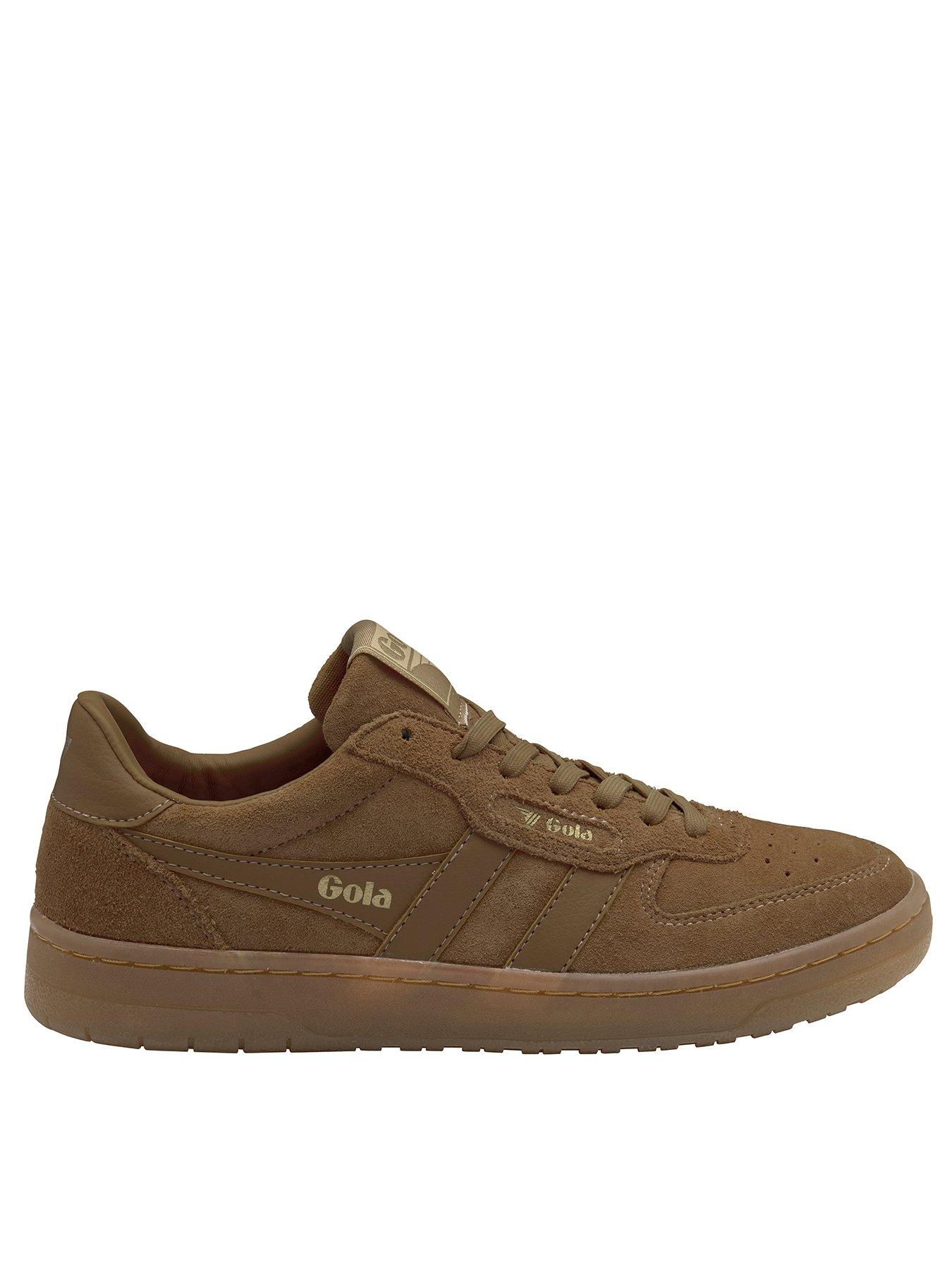 Gola Men's Hawk Suede '86 Trainers - Brown | Very