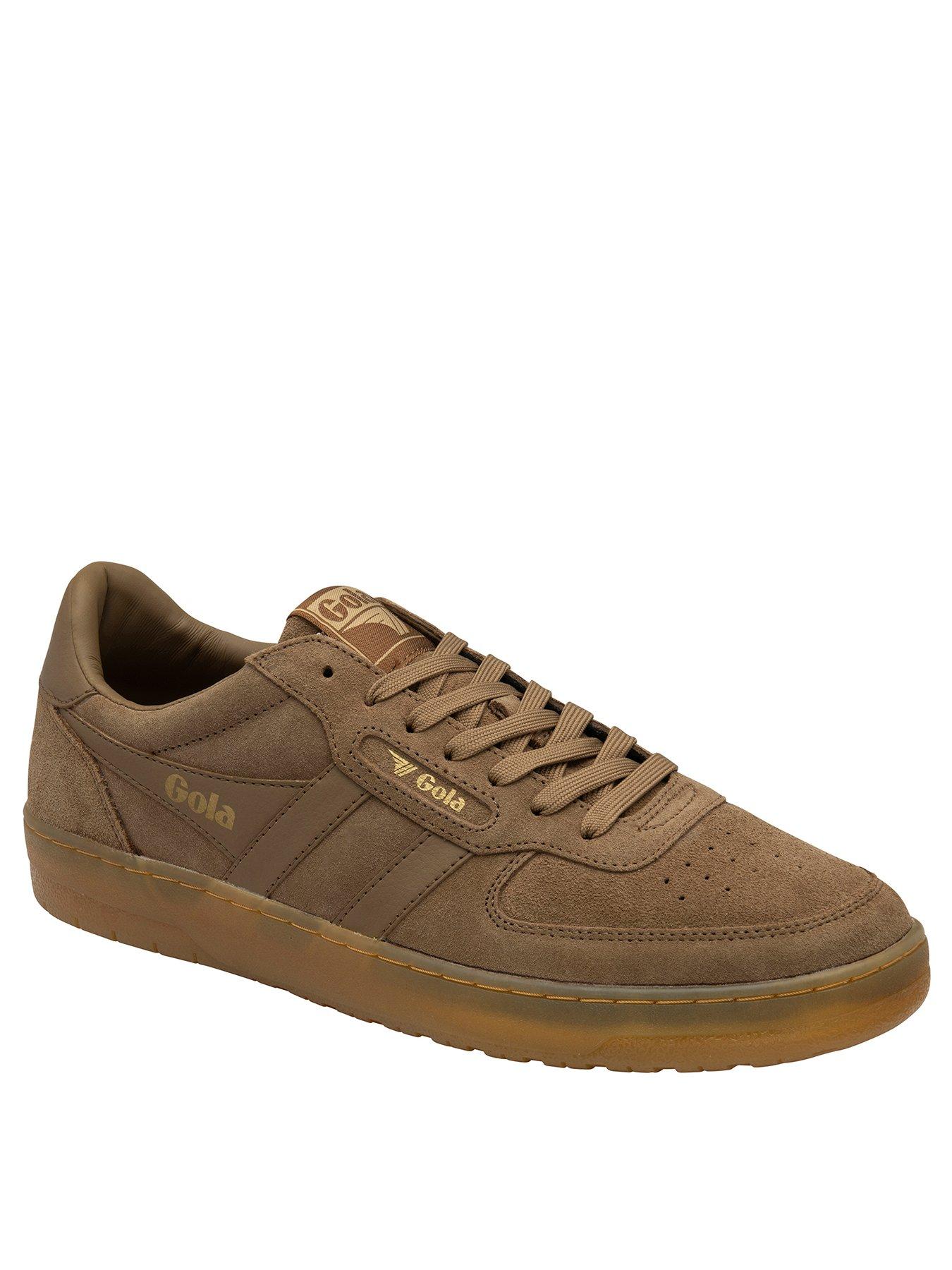 Gola Men's Hawk Suede '86 Trainers - Brown | Very