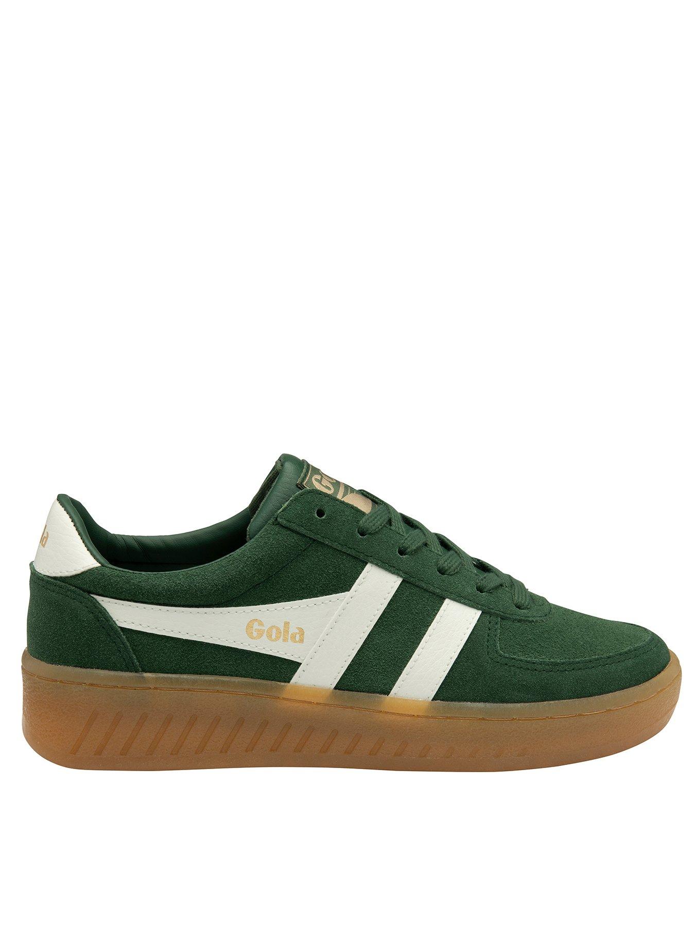Gola Women's Grandslam Suede Trainers - Green | Very
