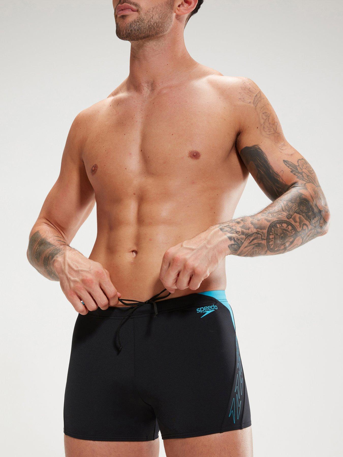 Speedo Mens Hyperboom Splice Aquashort - Black | Very
