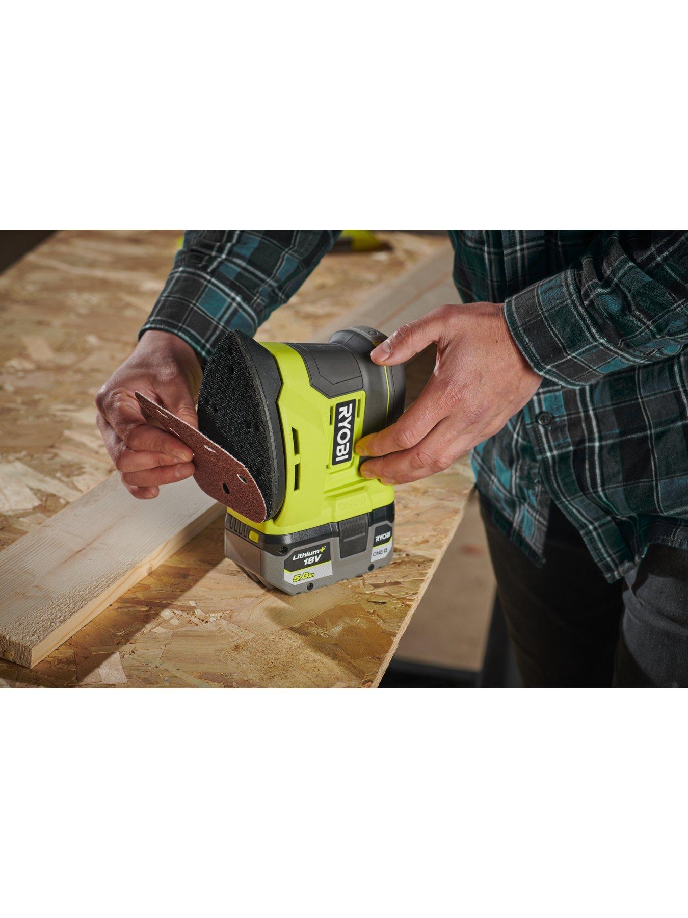 RYOBI RPS18-0 18V ONE+ Cordless Corner Palm Sander (Bare Tool) | Very
