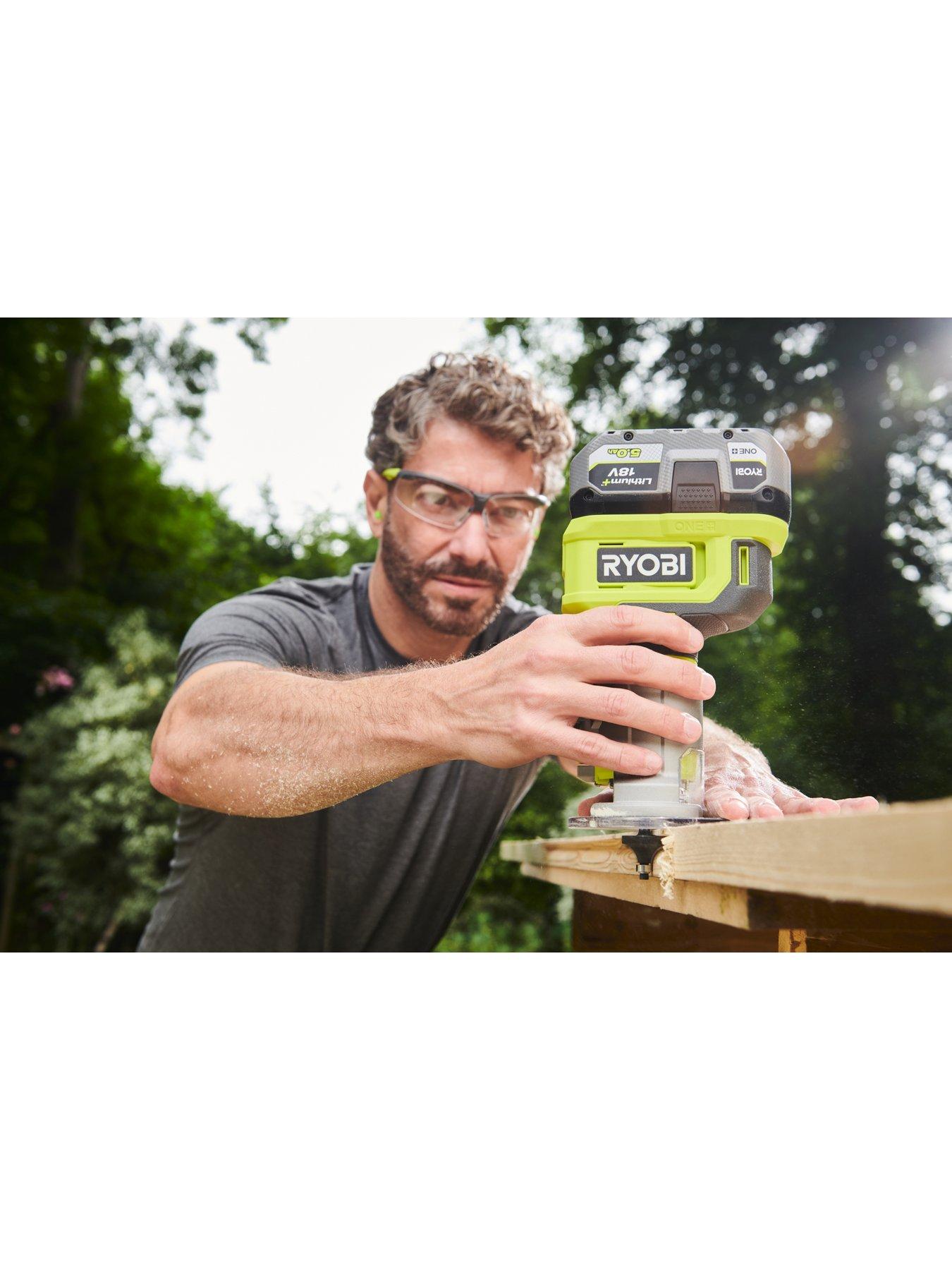 RYOBI RTR18-0 18V ONE+ Cordless Trim Router (Bare Tool) | Very