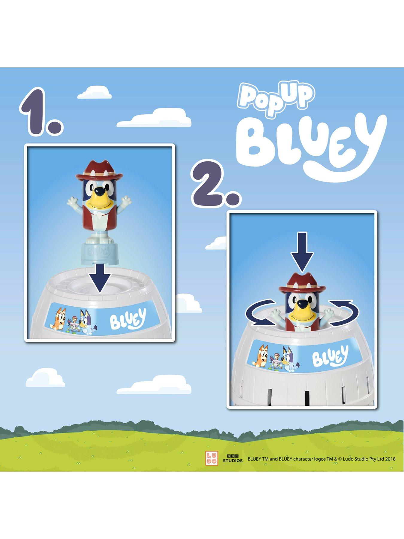 Bluey Pop Up Bluey Activity Game - Don't Make Bluey Jump! | Very