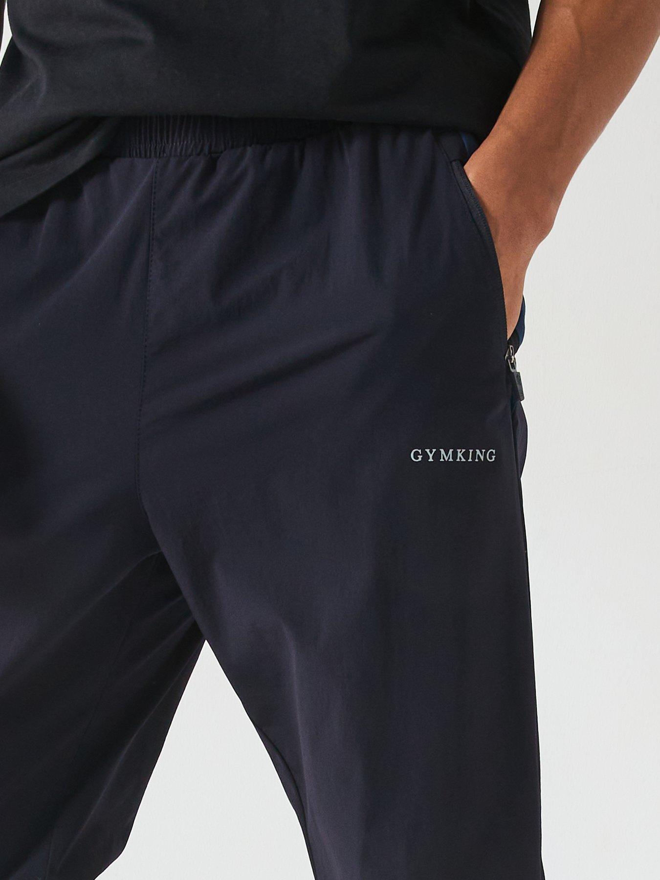 Gym King Mens Advance Tracksuit Bottoms - Navy/estate Blue | Very