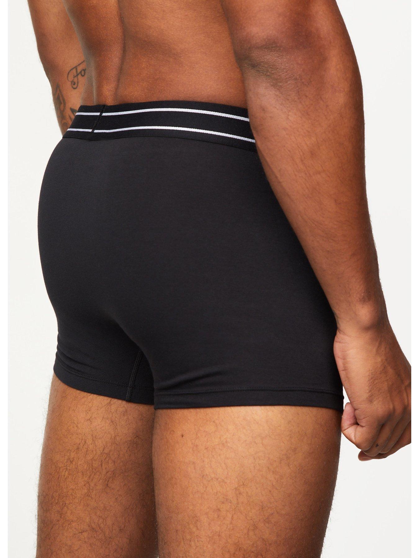 Gym King Mens Lounge Trunks - Black | Very