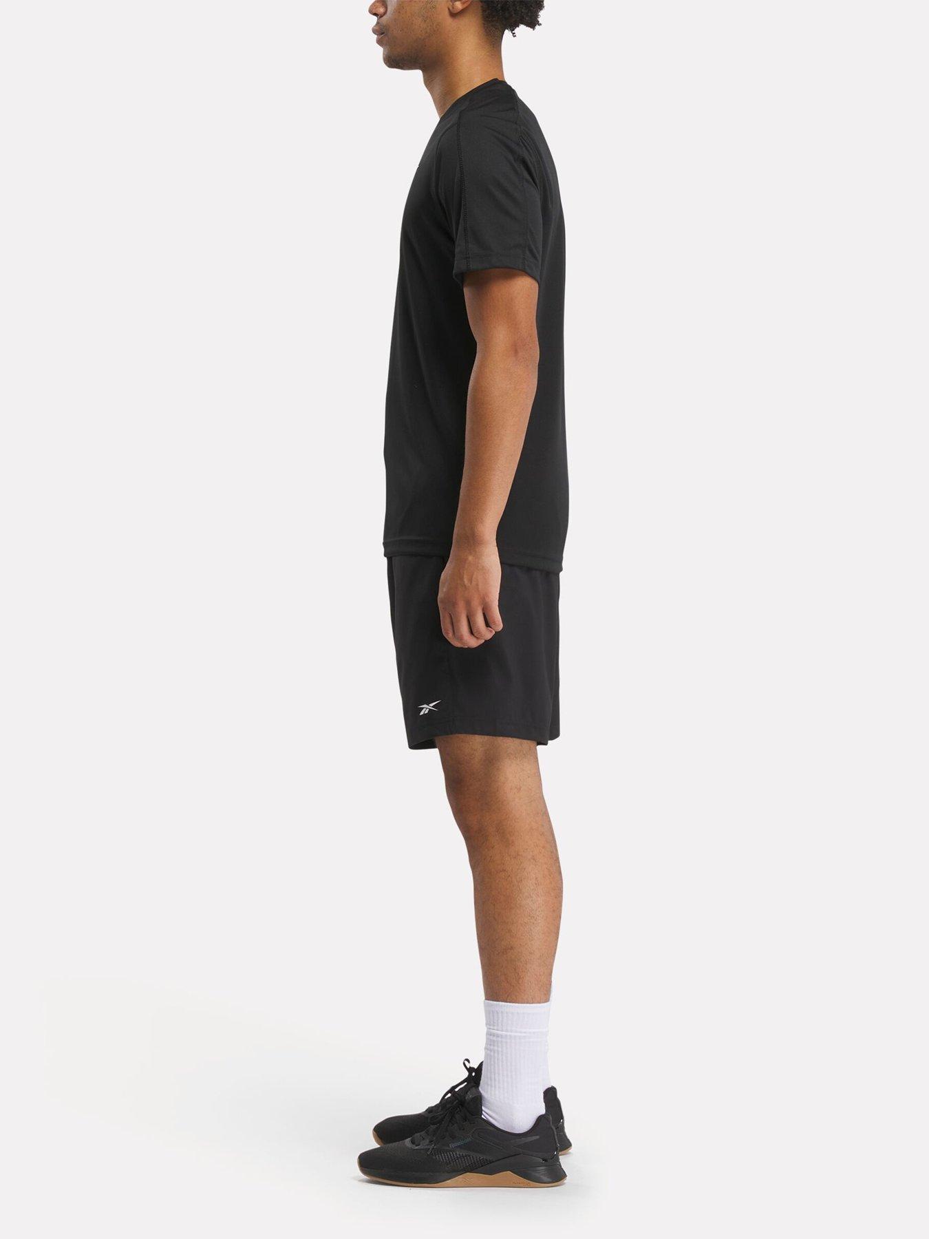 Reebok Mens Training Tech T-Shirt - Black | Very