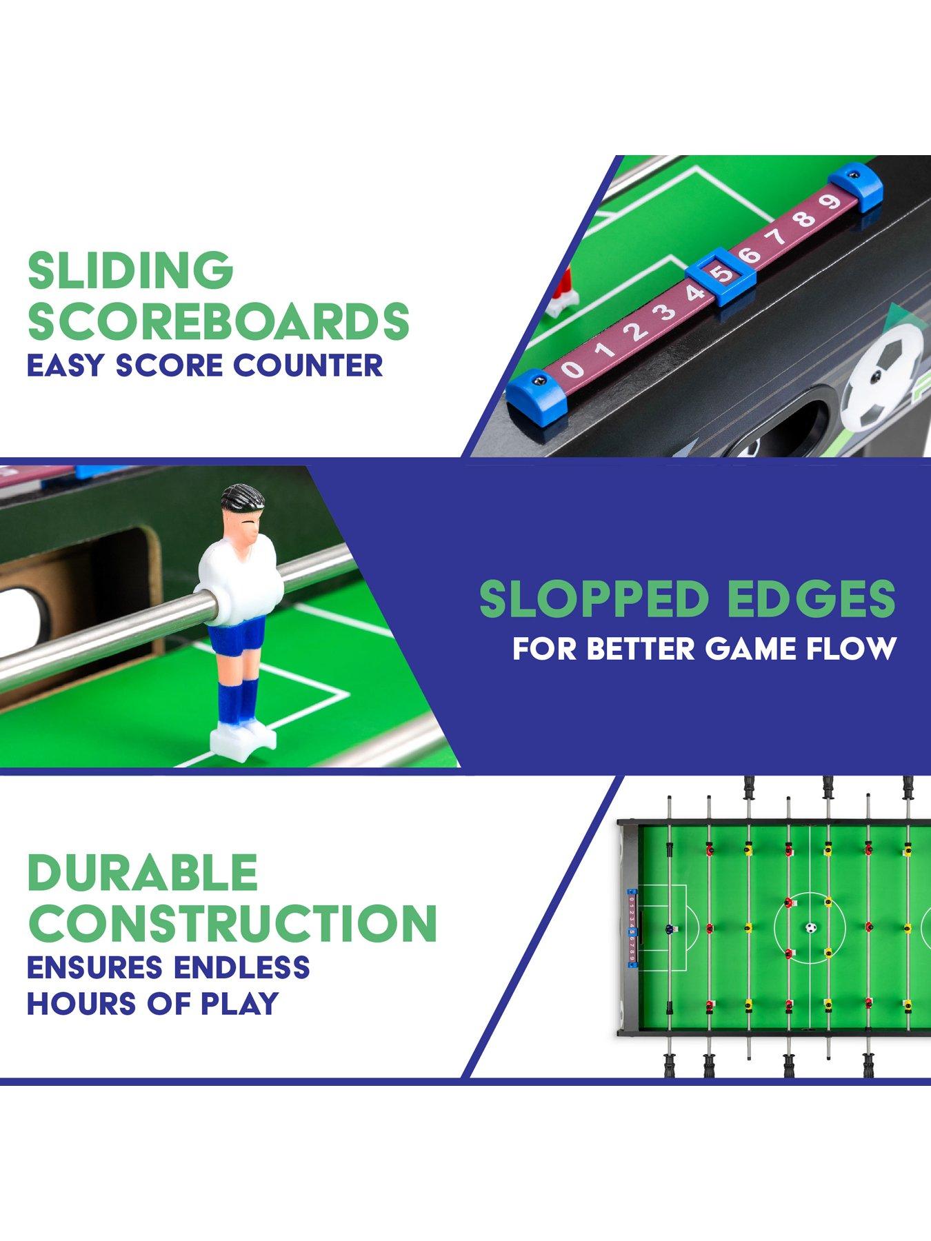 Powerplay 3ft Stand Up Football Games Table - Black | Very
