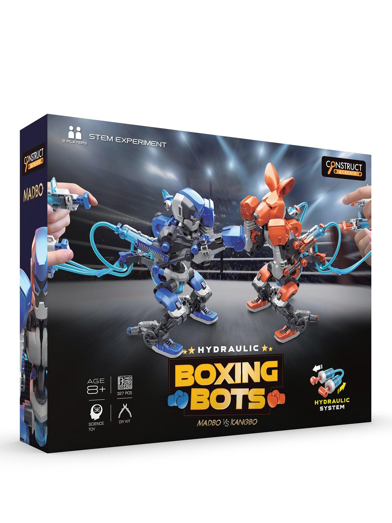 Construct and Create Hydraulic Boxing Bots | Very