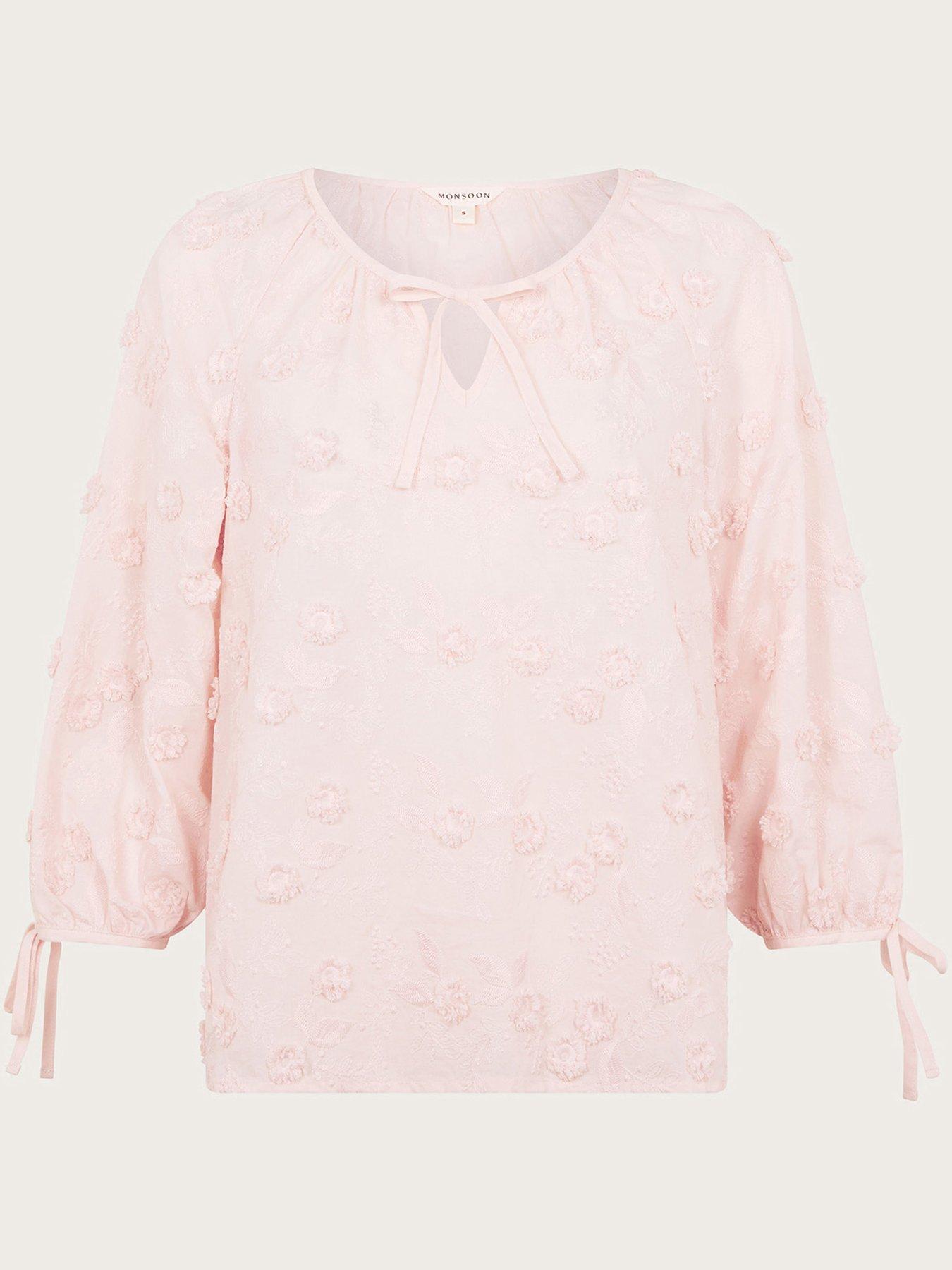 Monsoon Ivy Floral Embroidered Top | Very