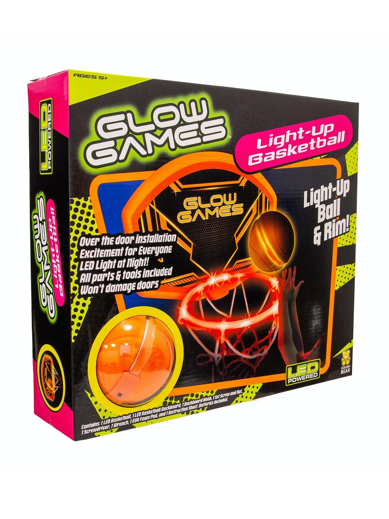 Glow Games Light-up Basketball Set | Very