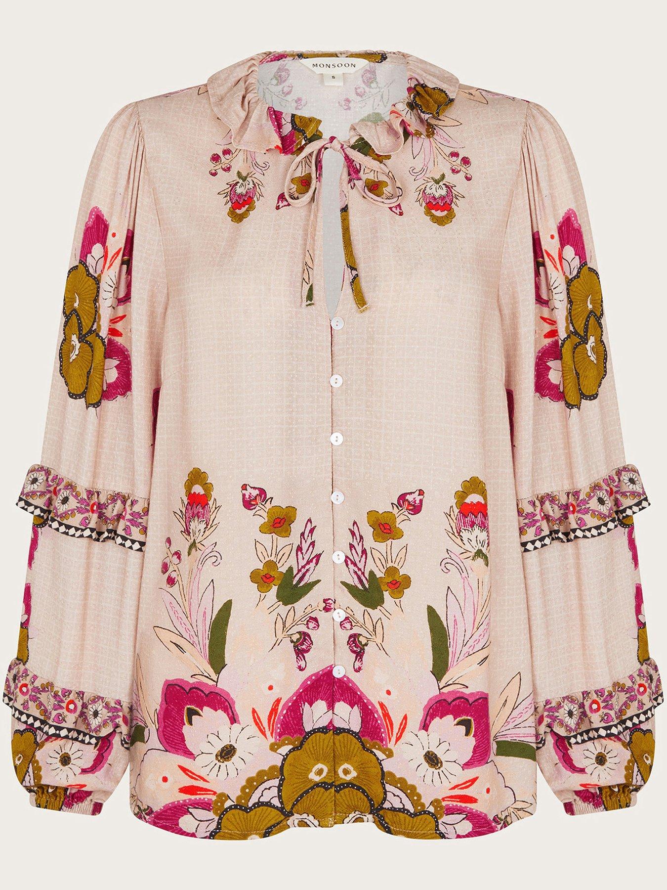 Monsoon Kara Floral Blouse | Very