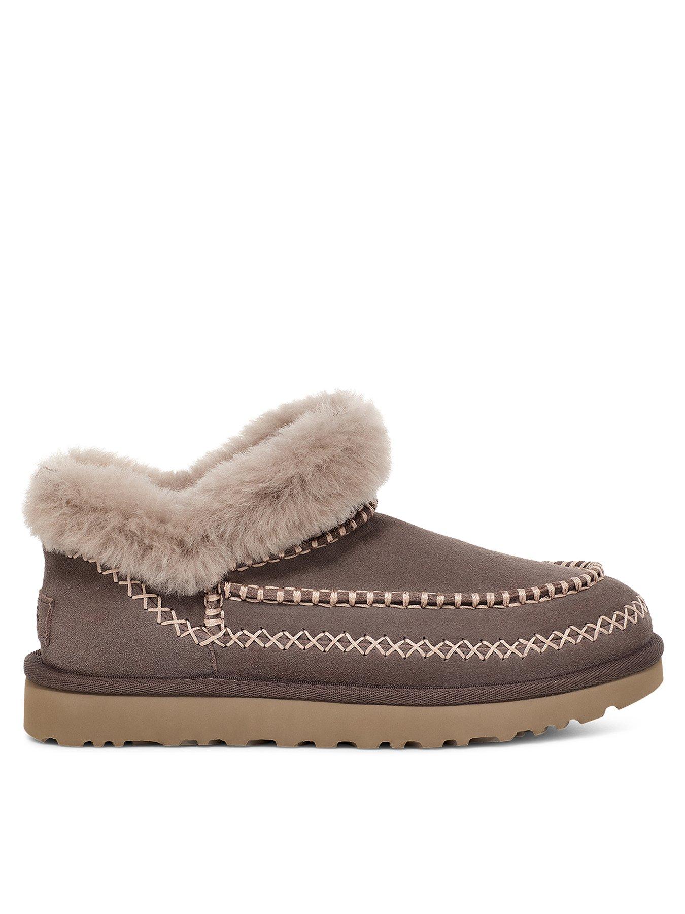 UGG Womens Classic Ultra Mini Alpine Boot - Thunder Cloud | Very