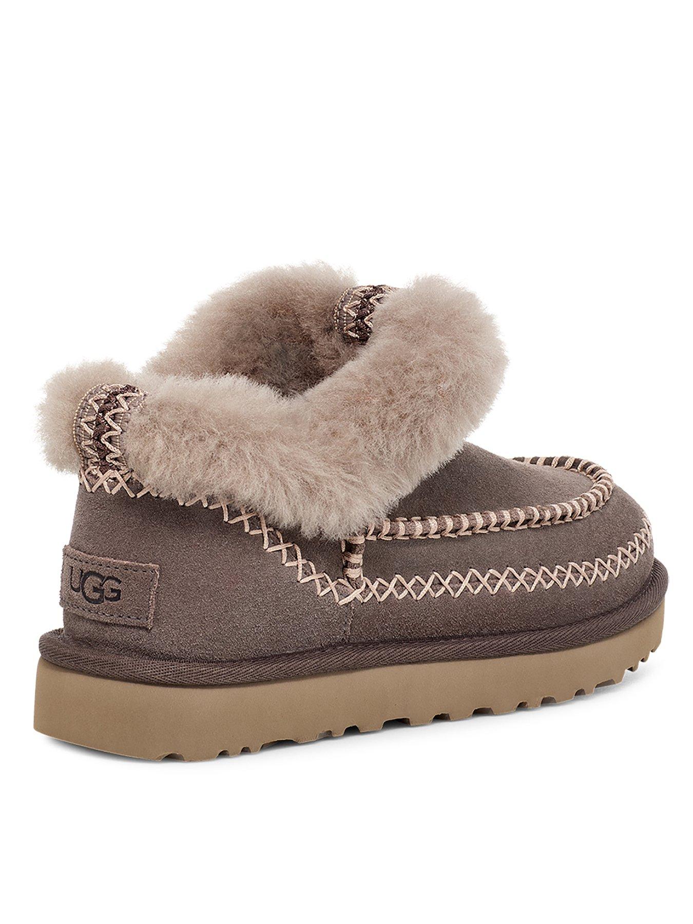UGG Womens Classic Ultra Mini Alpine Boot - Thunder Cloud | Very