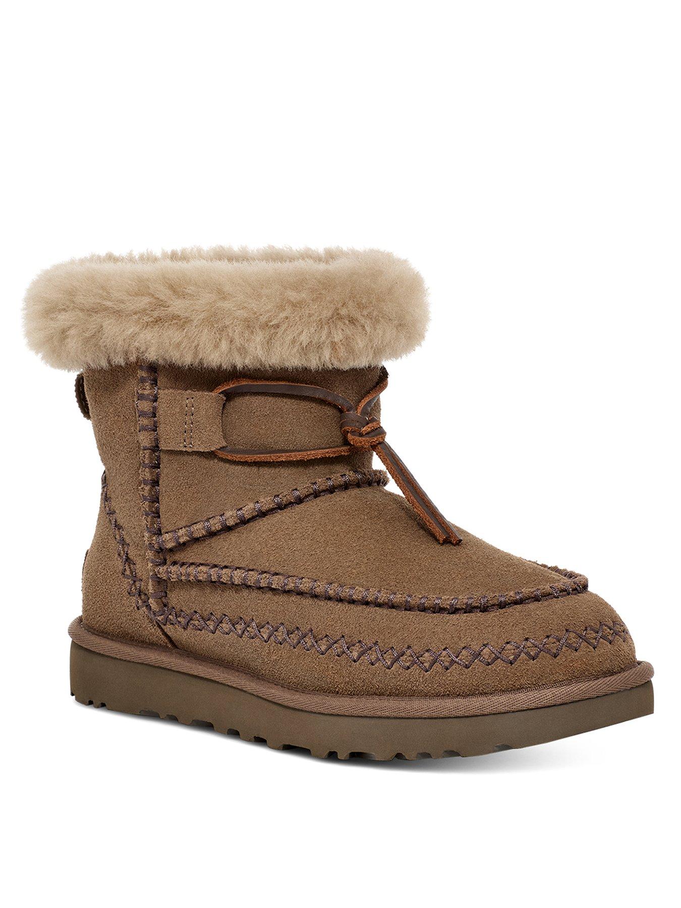 UGG Womens Classic Mini Alpine Boot - Hickory | Very