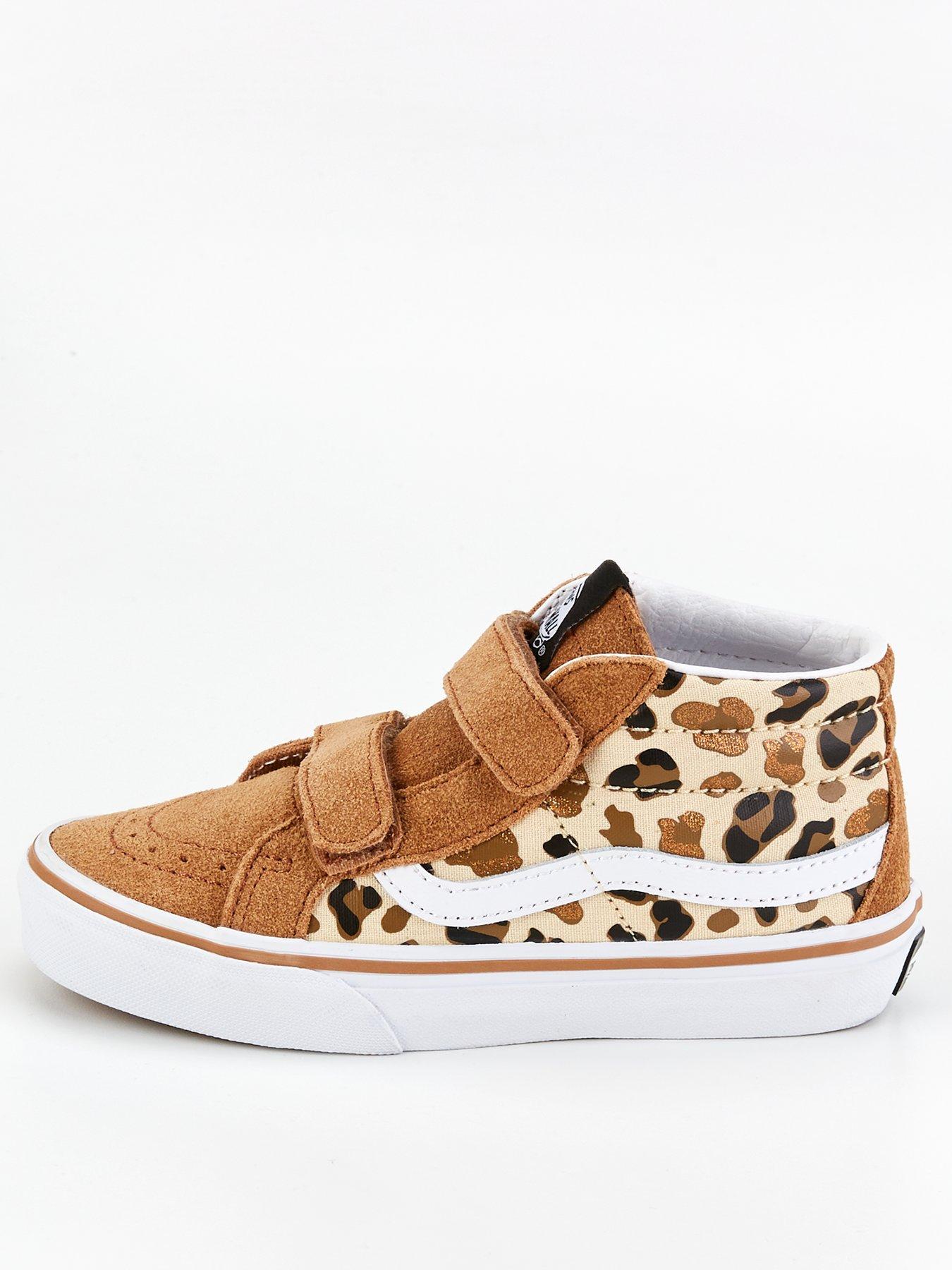 Vans Kids Sk8-Midi Reissue V Trainers - Animal Print | Very
